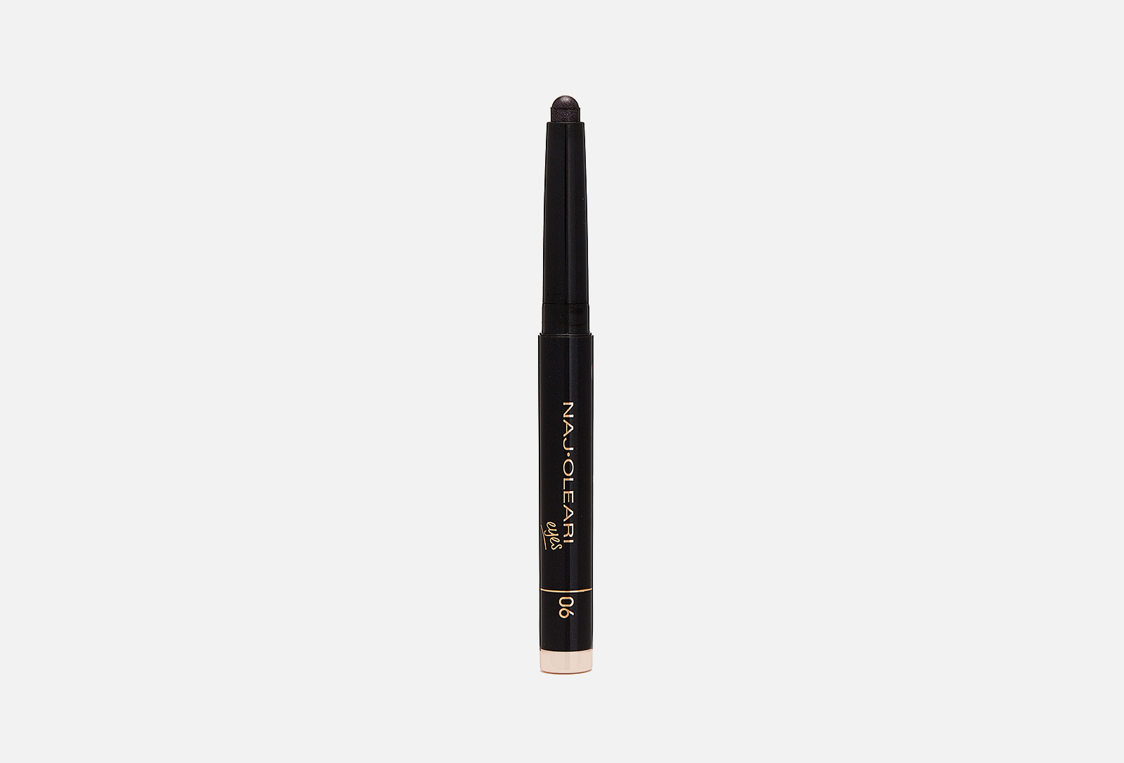 Naj Oleari Стойкие тени для век Absolute Stay 06, Vinyl black 1.64 г ...