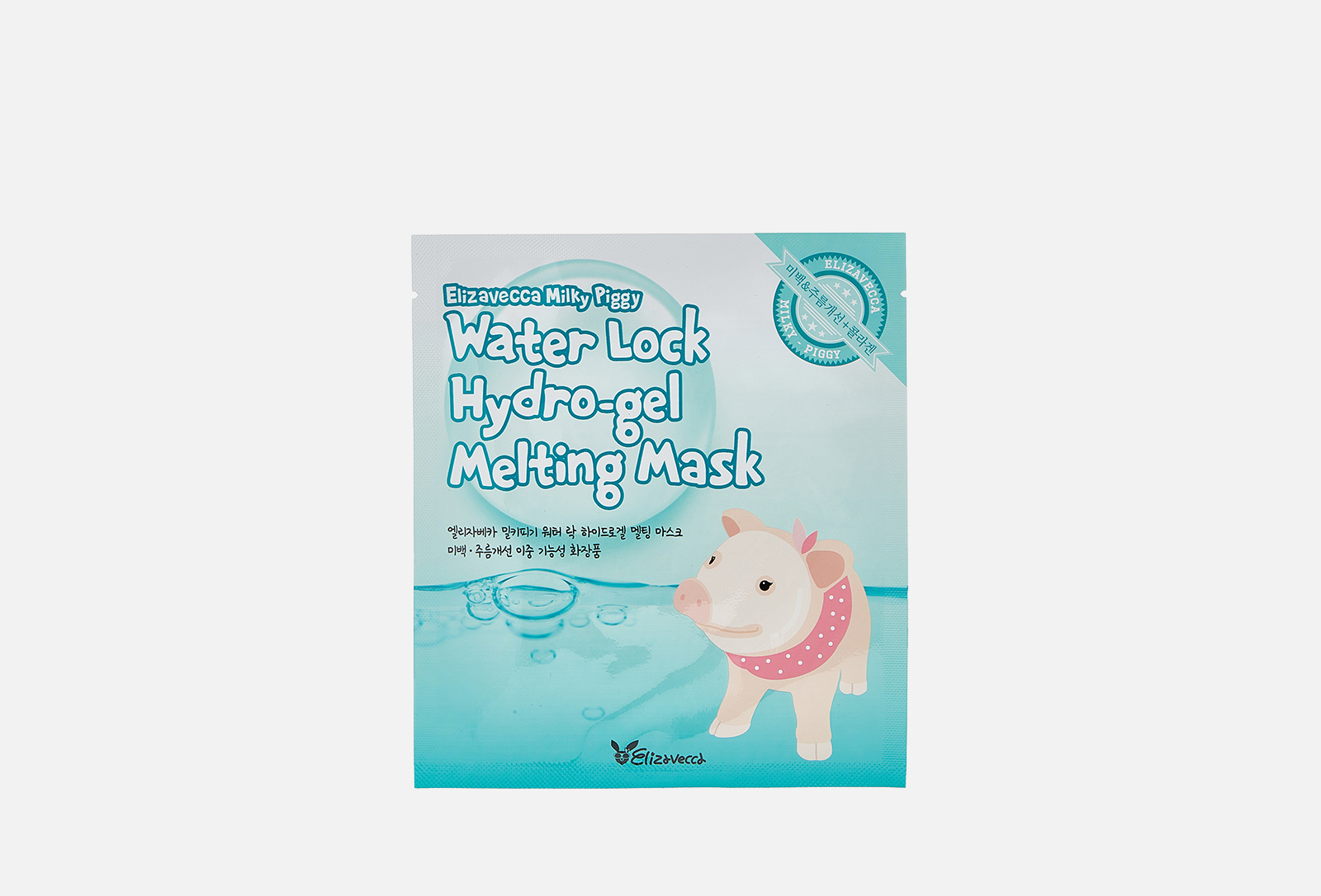 Elizavecca гидрогелевая маска для лица Milky Piggy Water Lock Hydrogel ...
