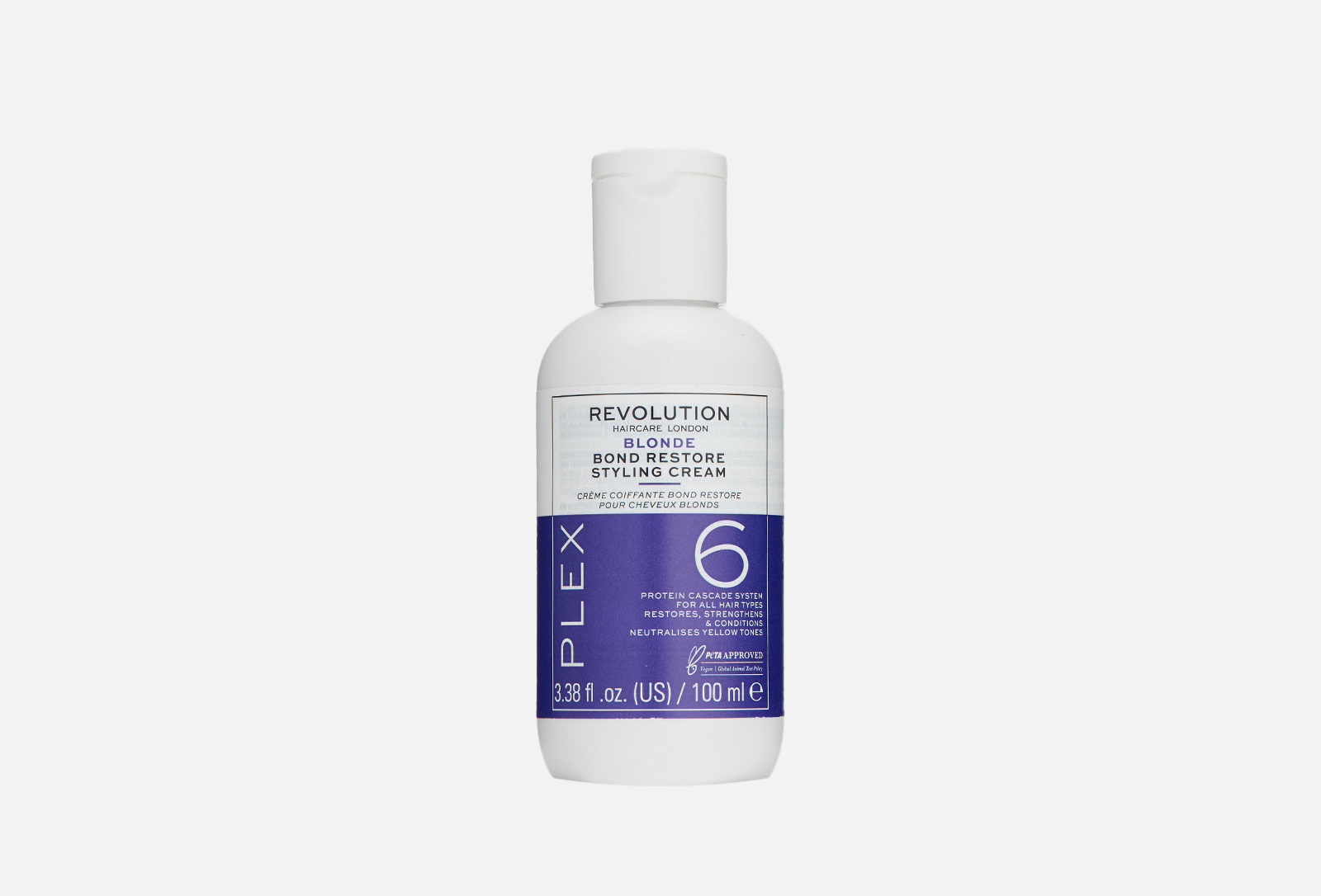 Revolution Haircare Крем для укладки волос PLEX 6 Blonde Bond Restore ...
