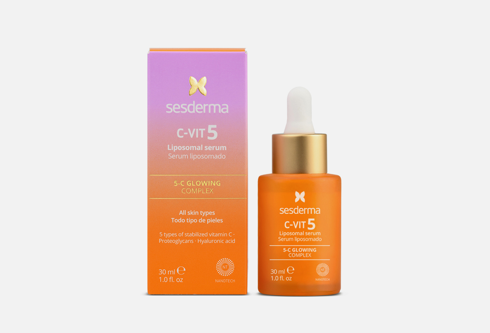 Sesderma Сыворотка липосомальная C-VIT 5 30 мл — купить, цена в Москве