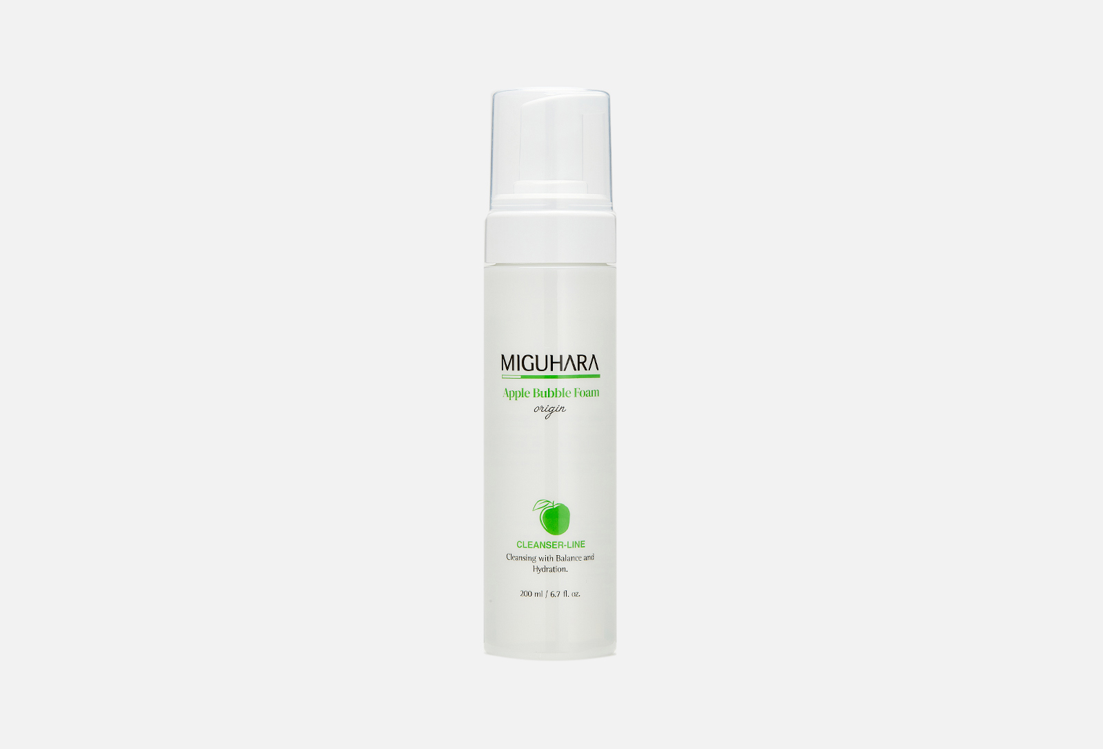 MIGUHARA Пенка для умывания Apple Bubble Foam origin 200 мл — купить в ...