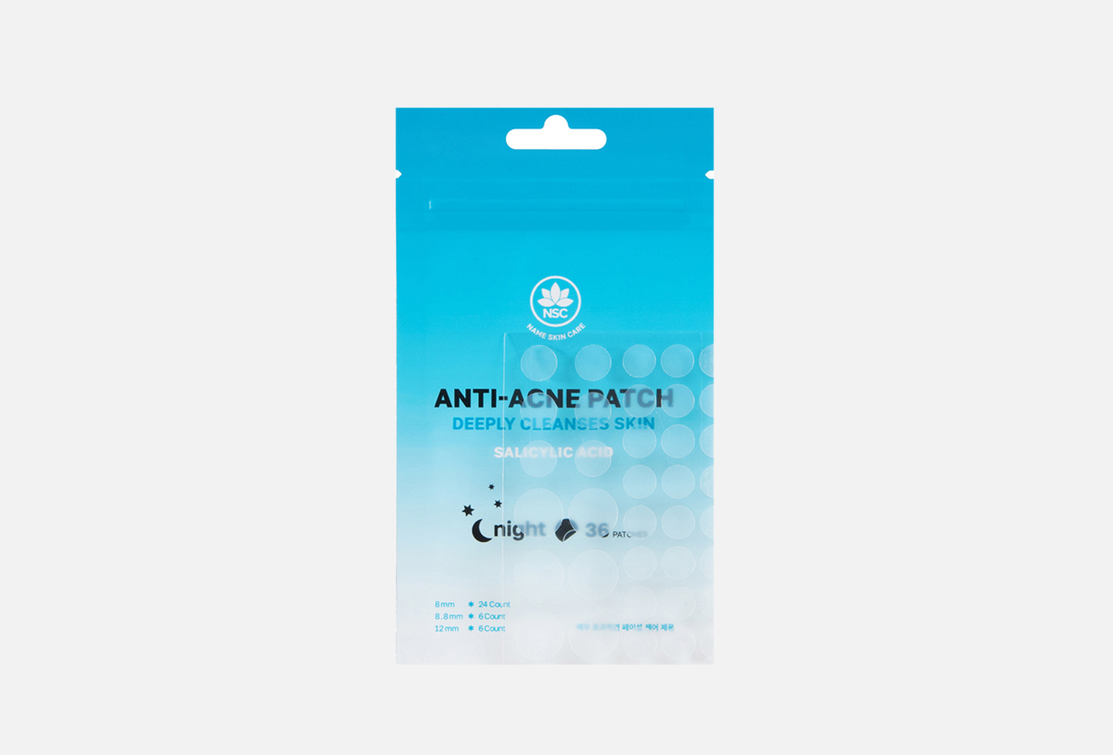 Name Skin Care Ночные Патчи от прыщей Anti-Acne NIGHT Patch 36 шт ...