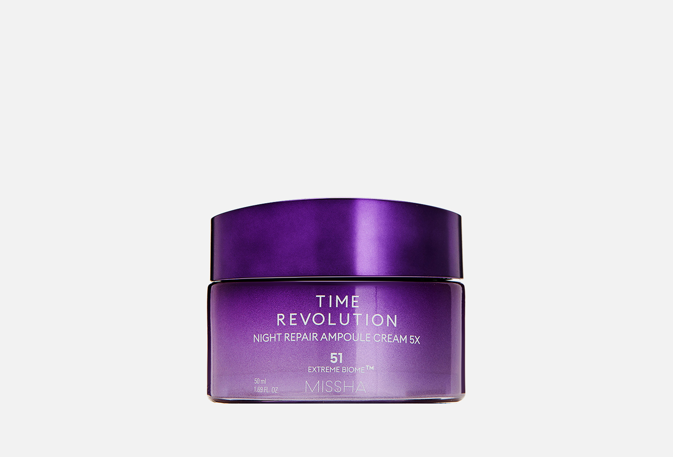 Missha крем для лица Time Revolution Night Repair Ampoule Cream 5X 50 ...