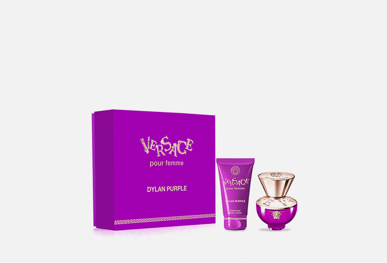 Versace Подарочный набор Dylan purple 2 шт — купить, цена в Москве