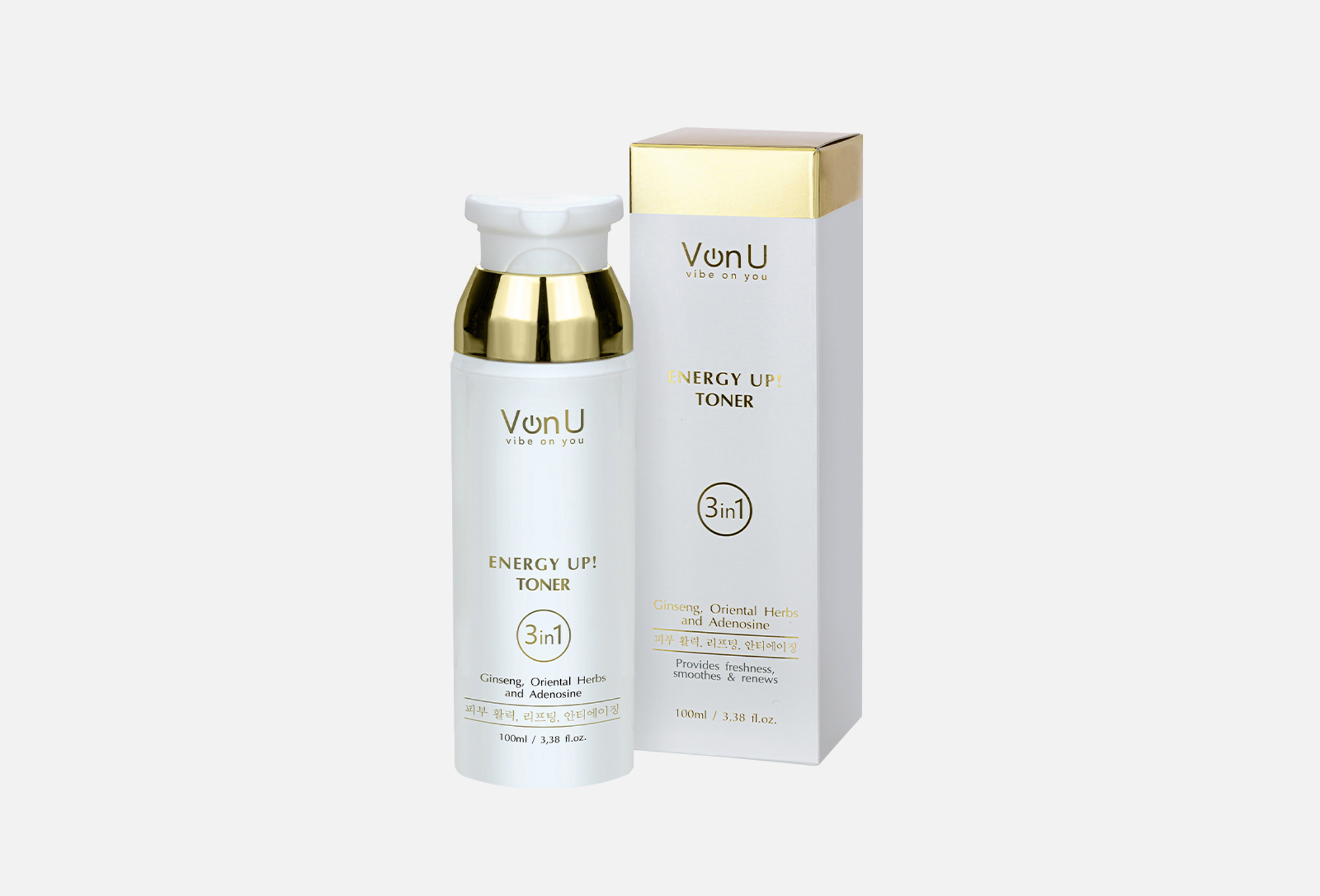 Von U тонер-энергетик для лица ENERGY UP! Toner 100 мл — купить, цена в ...