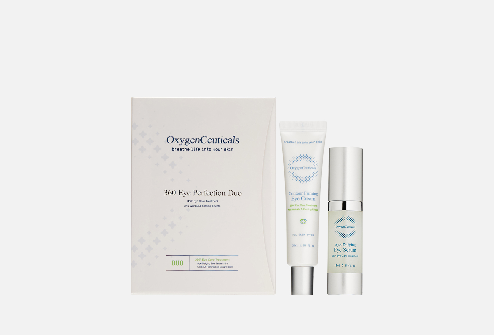 OxygenCeuticals Набор по уходу за кожей вокруг глаз 360 Eye Perfection ...