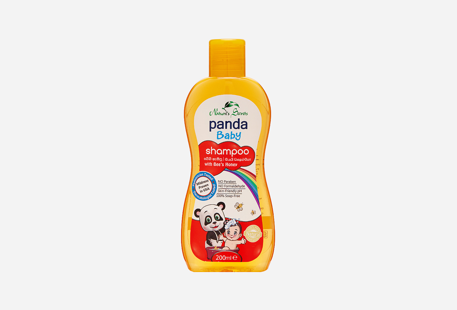 Natures Secrets panda Baby Шампунь для волос Bee's Honey baby shampoo ...