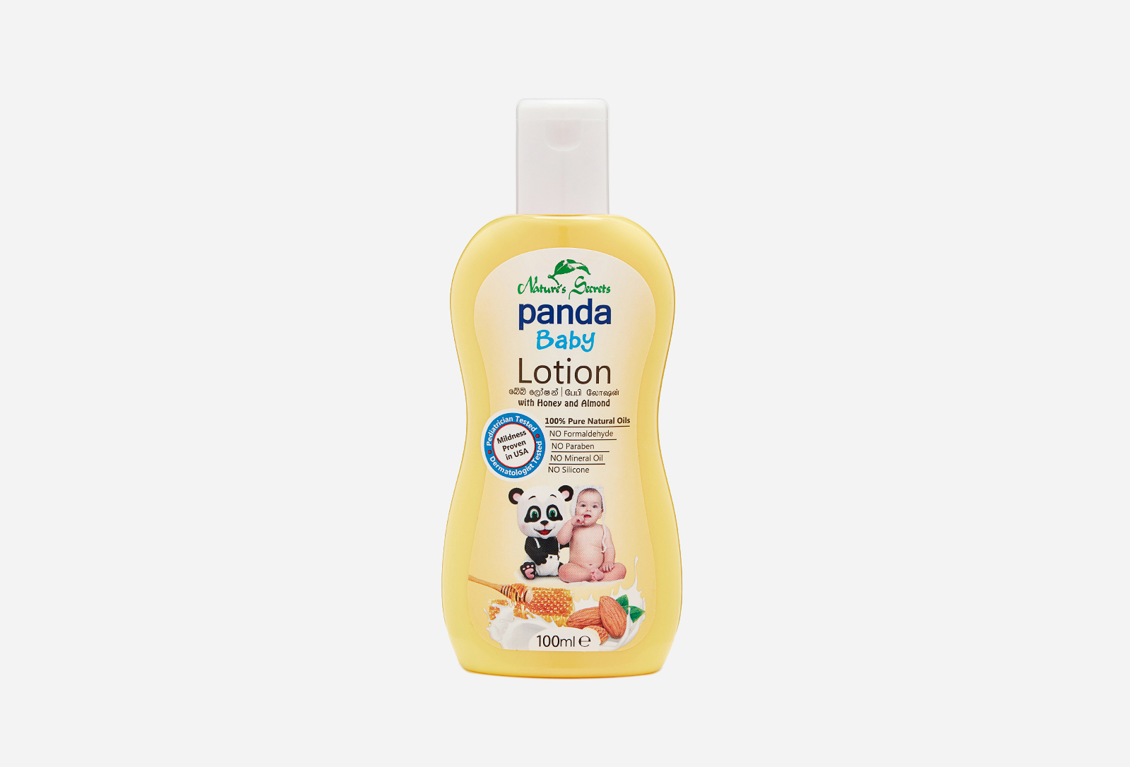 Natures Secrets panda Baby Лосьон для тела Honey and Almond baby lotion ...