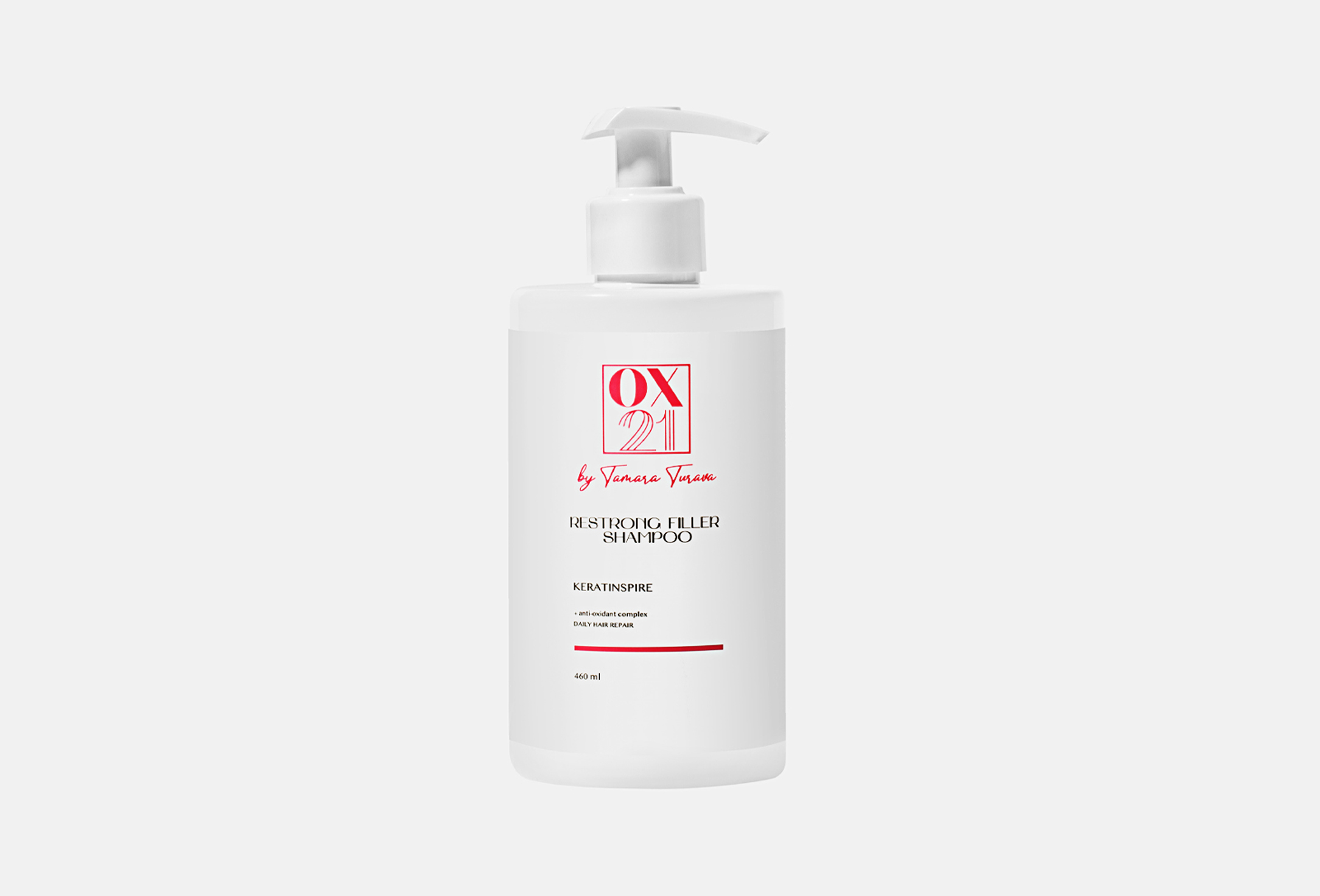 OX21 Cosmetics Восстанавливающий шампунь-филлер для волос Revitalizing Filler-Shampoo 460 мл ...