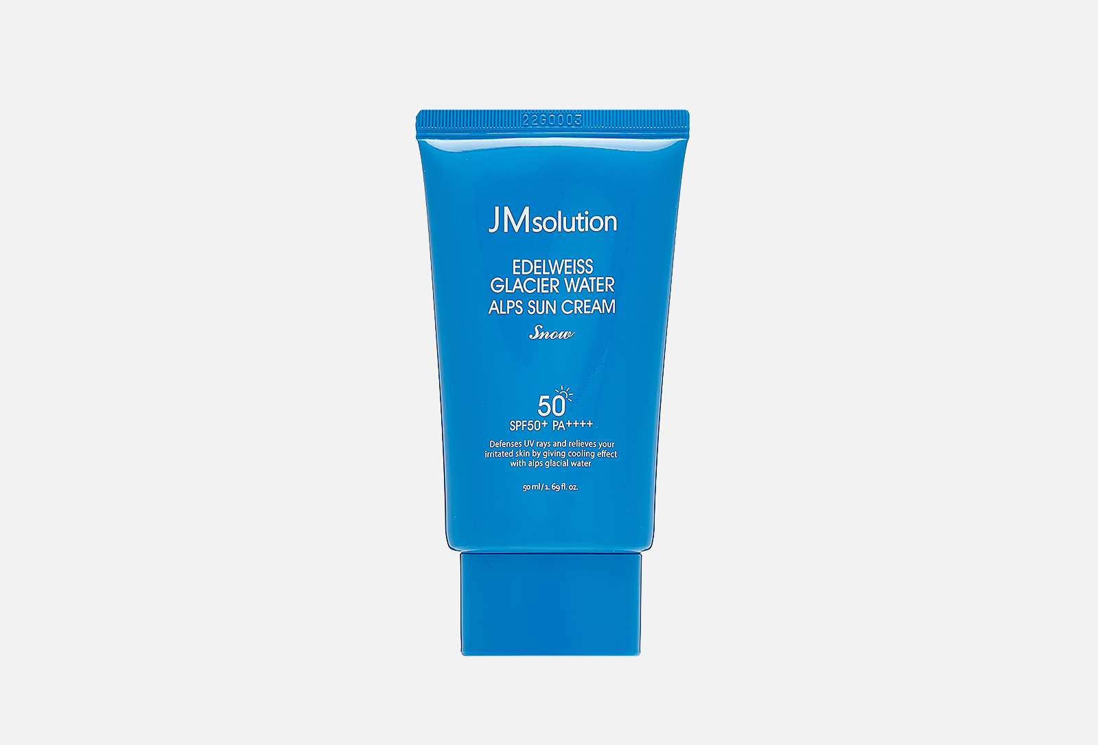 JMsolution Солнцезащитный крем для лица SPF 50+ PA++++ EDELWEISS GLACIER WATER ALPS MOIST ...