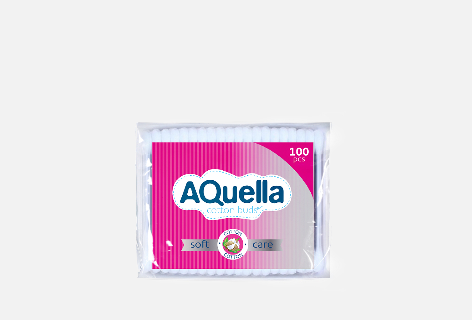 Aquella Ватные палочки хлопковые 100 шт — купить в Минске
