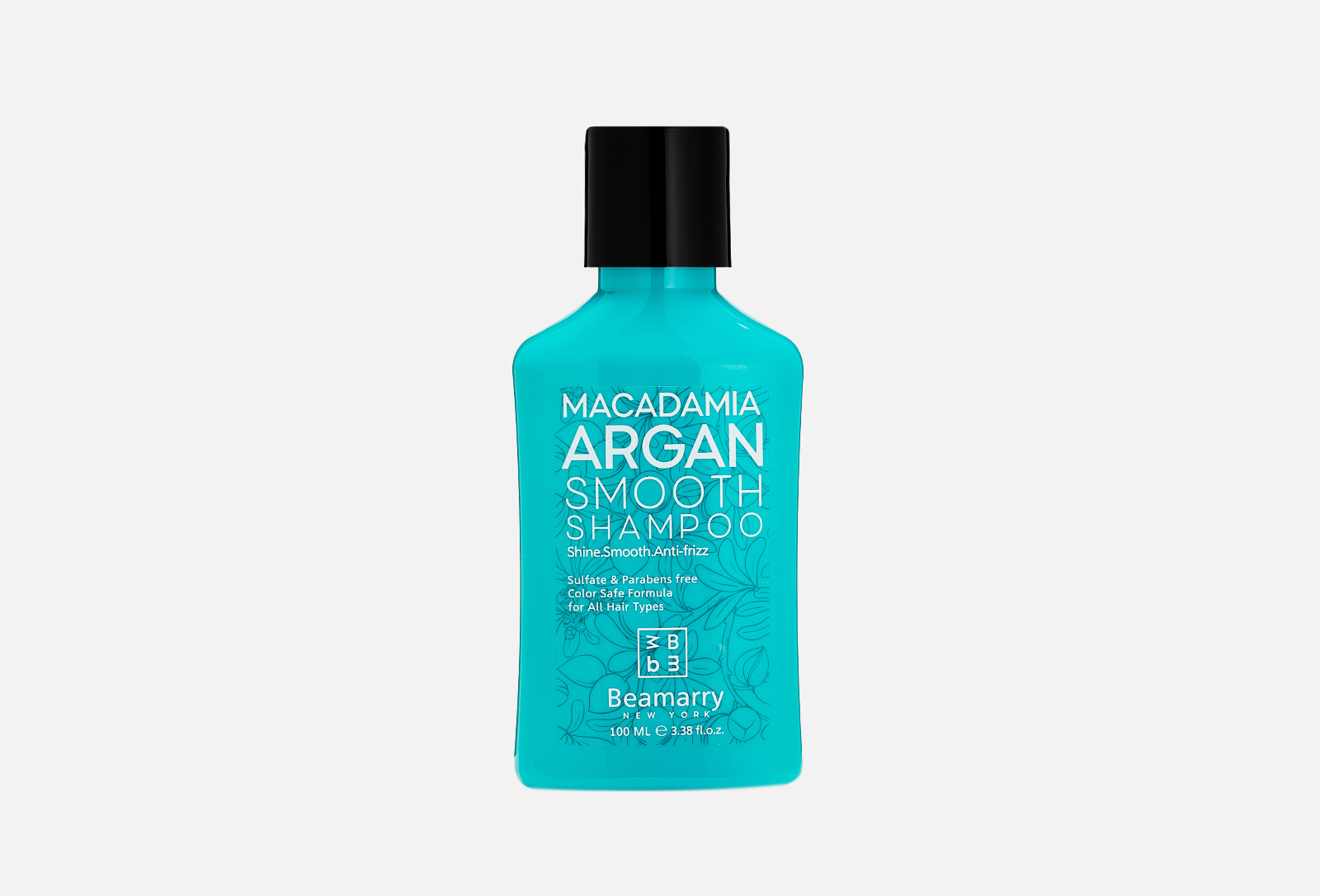 Beamarry Шампунь для волос MACADAMIA ARGAN SMOOTH SHAMPOO 100 мл ...