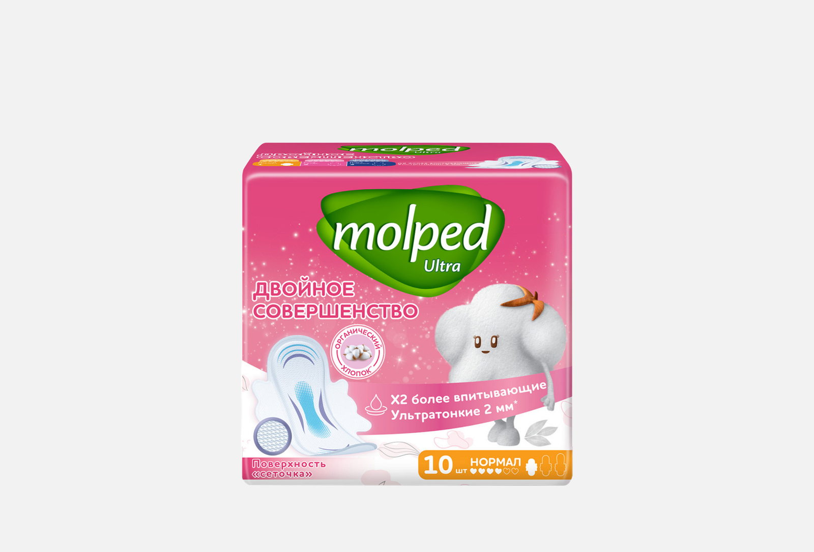 Molped Прокладки normal ultra 10 шт — купить в Минске
