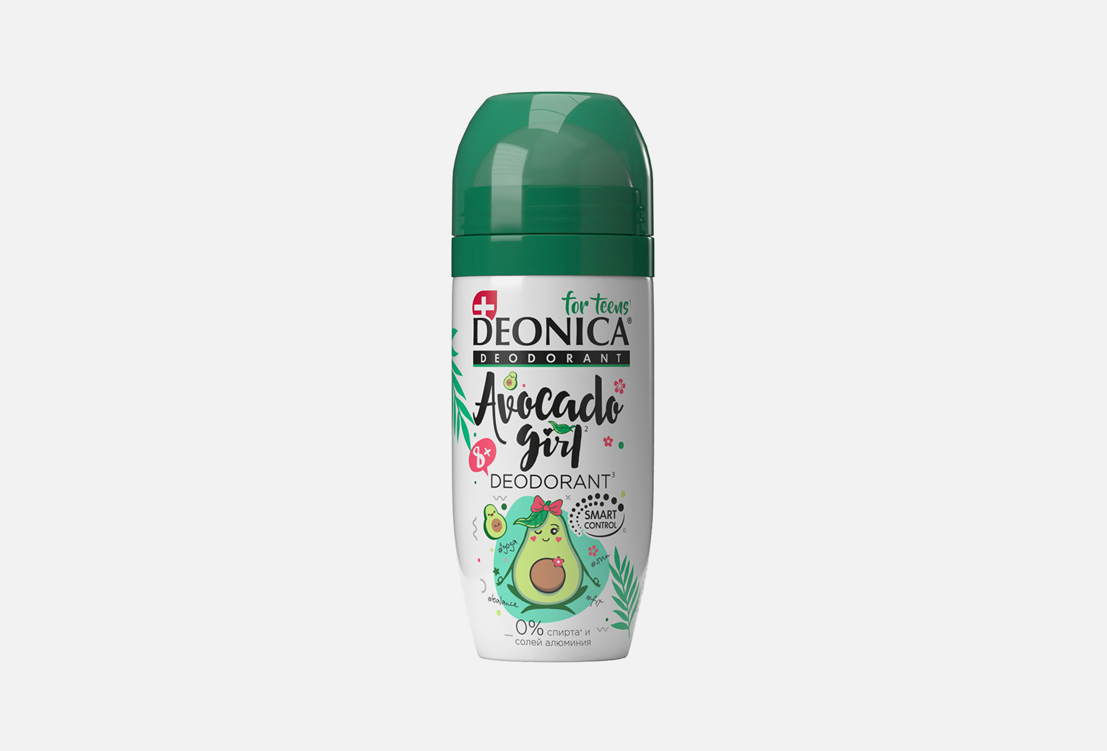 DEONICA Дезодорант ролик Avocado Girl 50 мл — купить, цена в Москве