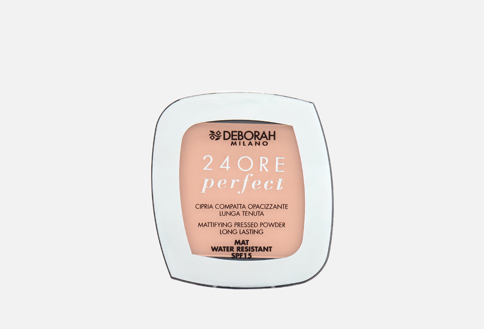 DEBORAH MILANO Пудра для лица матирующая стойкая 24ORE PERFECT COMPACT ...