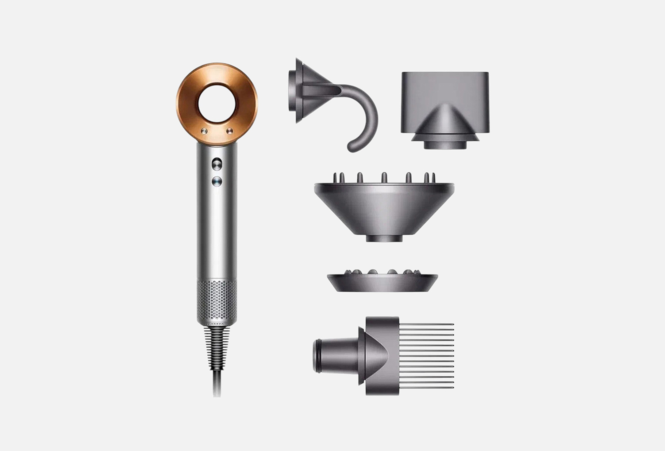 Dyson Фен Supersonic HD07 Nickel 1 шт — купить, цена в Москве