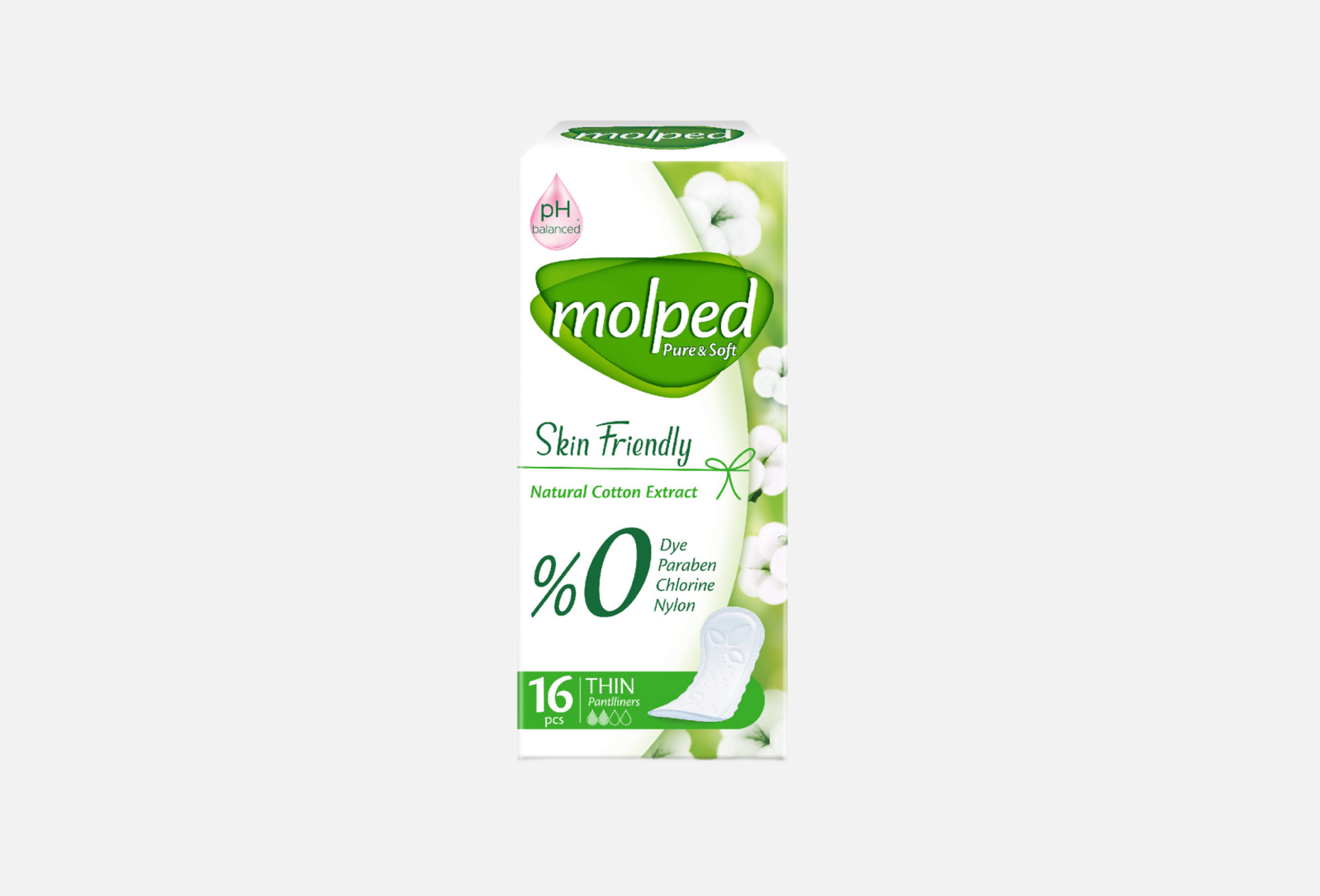 Molped Ежедневные прокладки pure & soft 16 шт — купить, цена в Москве