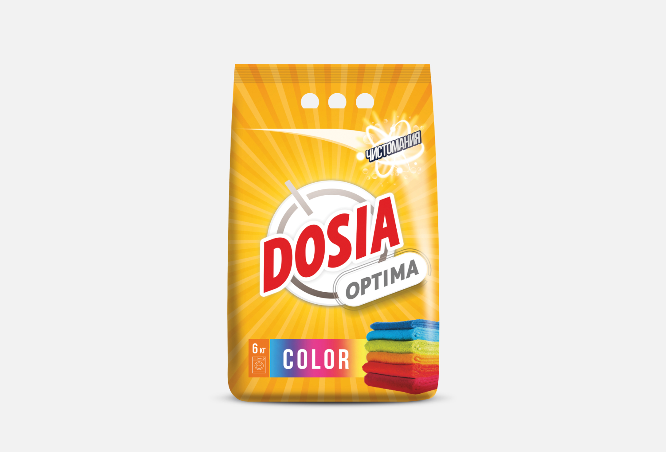 Dosia Стиральный порошок optima color 6 кг — купить, цена в Москве