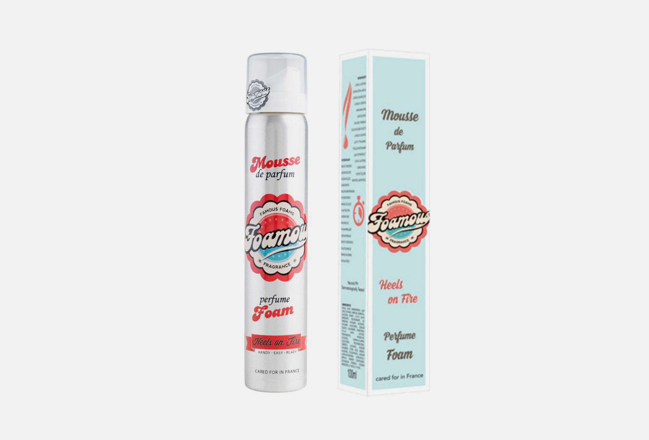 Foamous Парфюмированный мусс для тела и волос Heels on Fire 100 мл ...