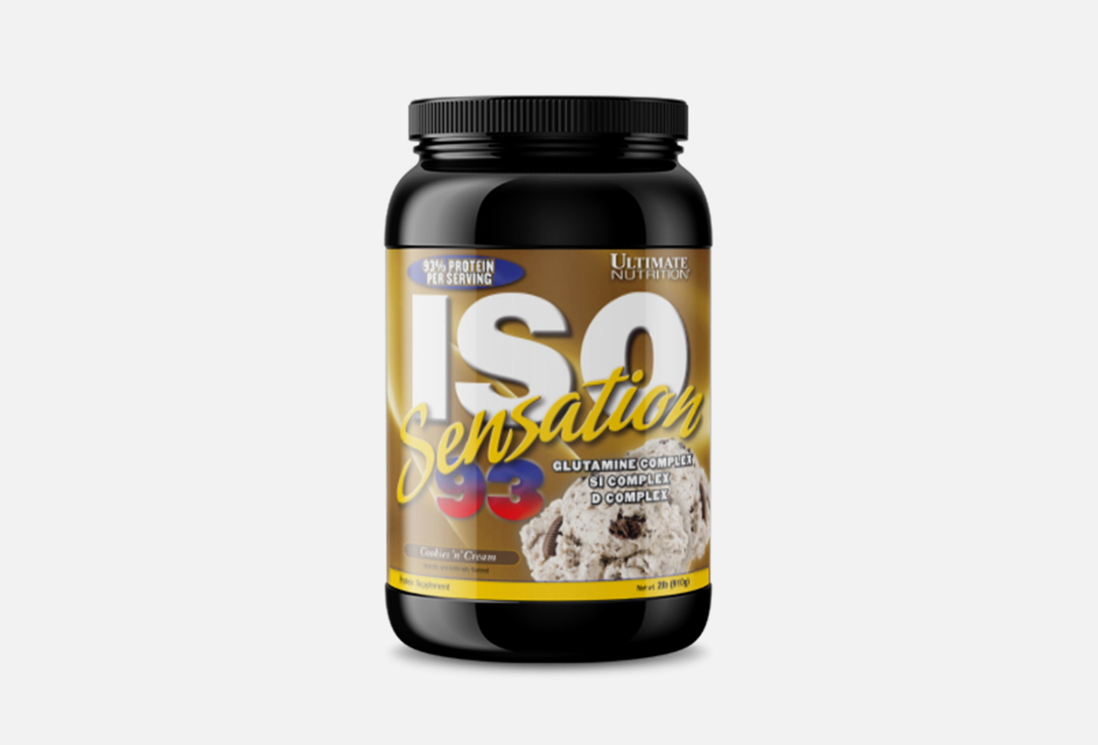 Ultimate Nutrition Протеин ISO Sensation Cookies-Cream 910 г — купить ...