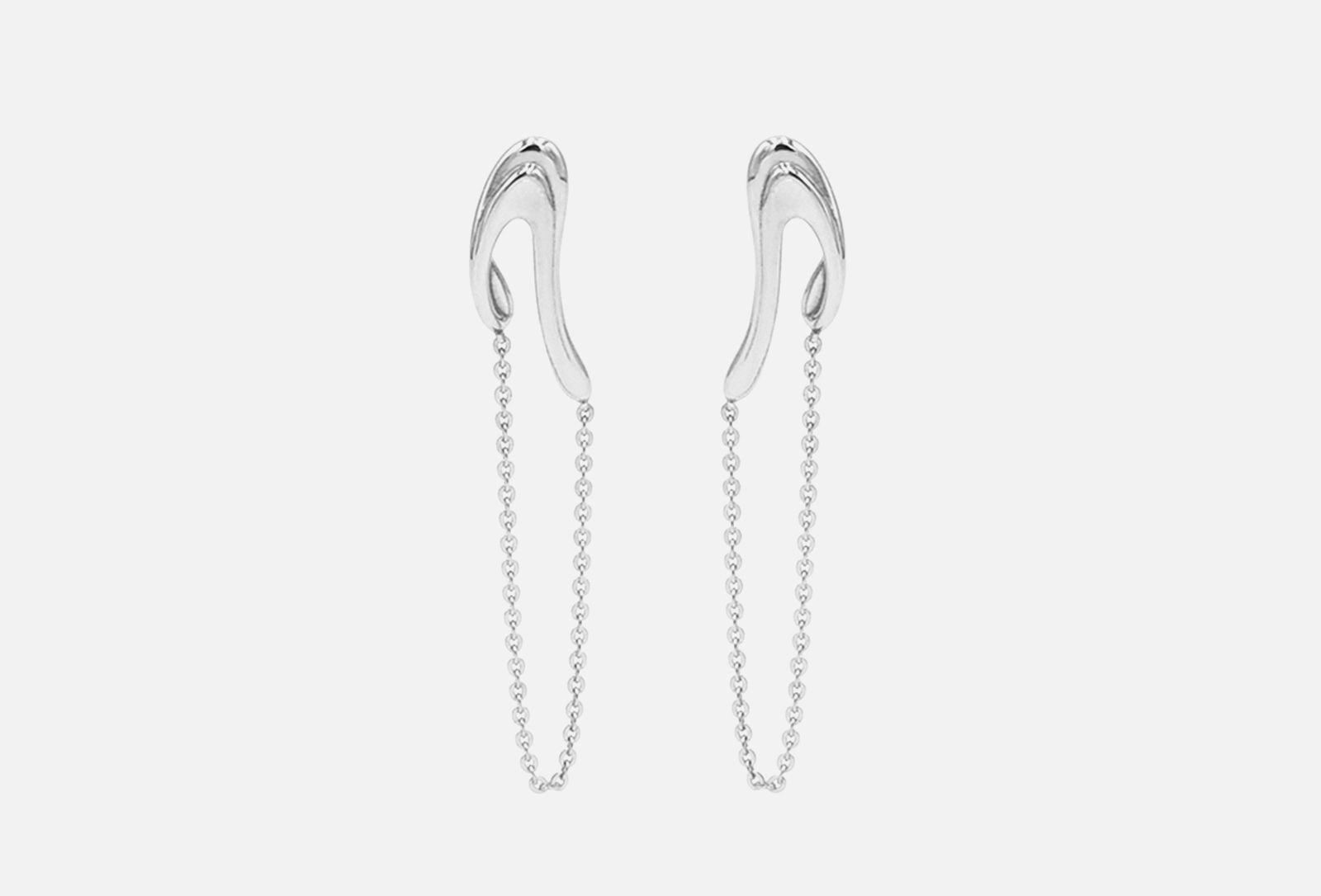 Darkrain Серьги серебряные object 2.1 2 шт — купить, цена в Москве