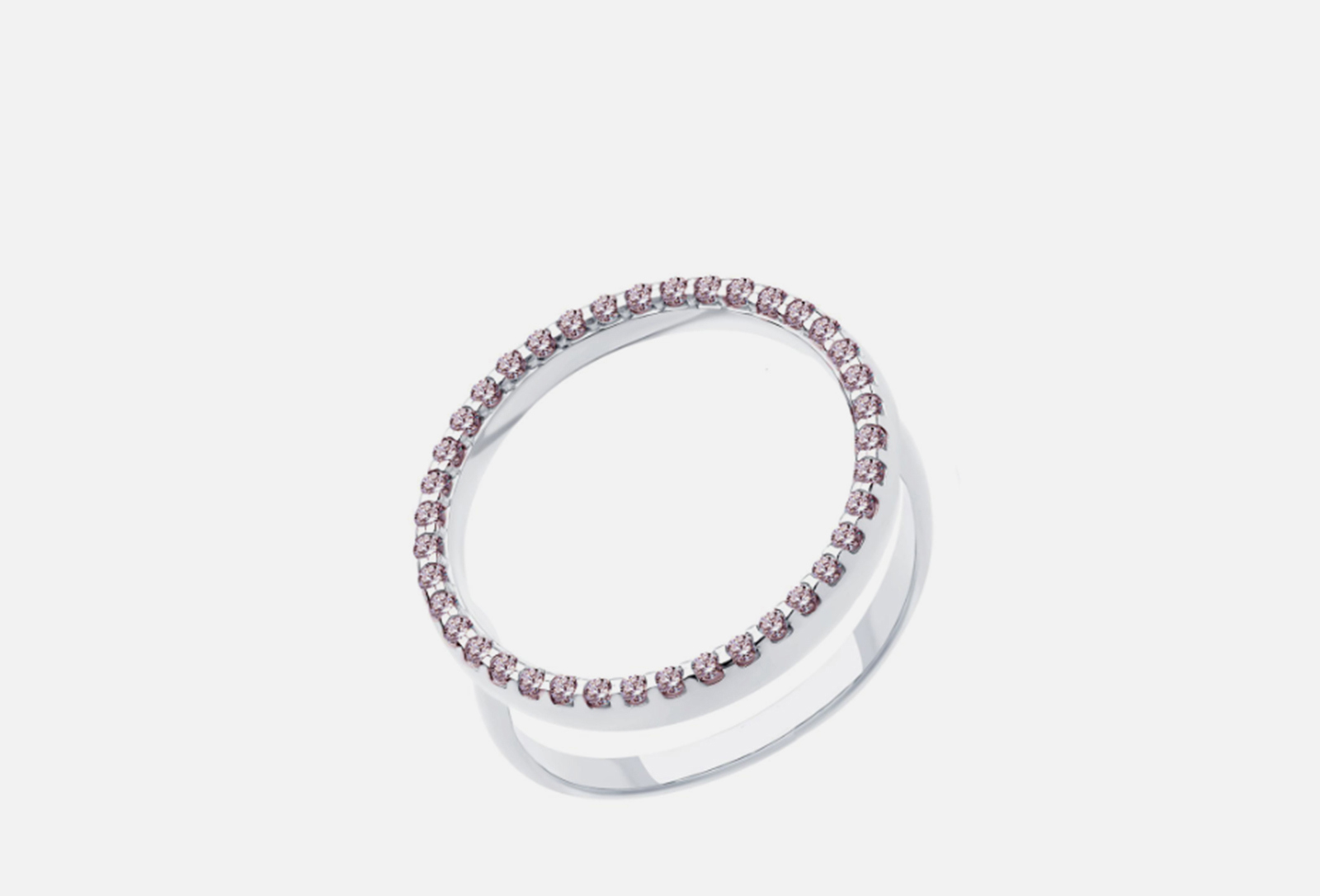 Aura Jewelry Кольцо серебряное Infinity Amy Silver 18,5 — купить в Москве