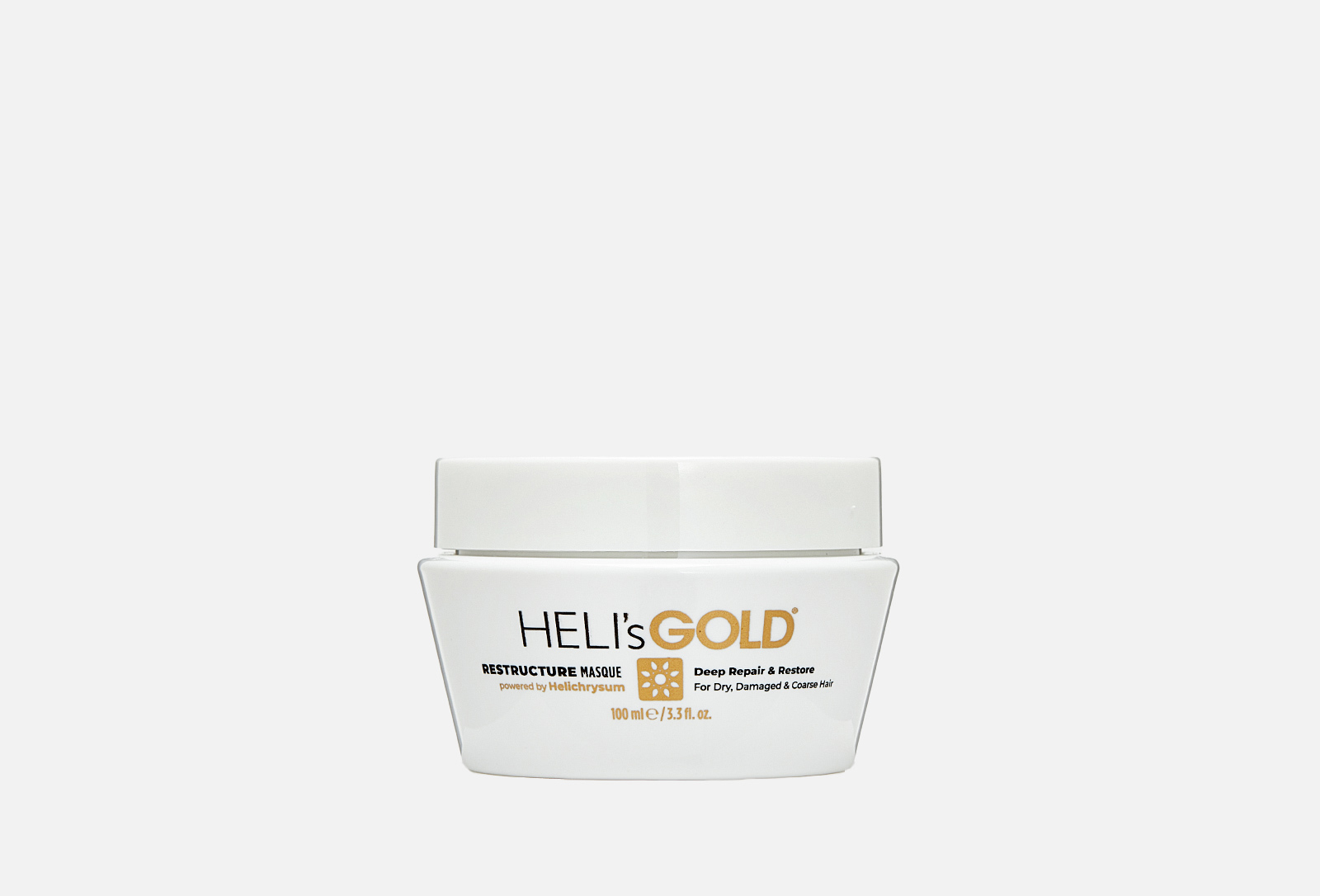 Helis Gold Маска для питания и увлажнения волос Restructure 100 мл ...