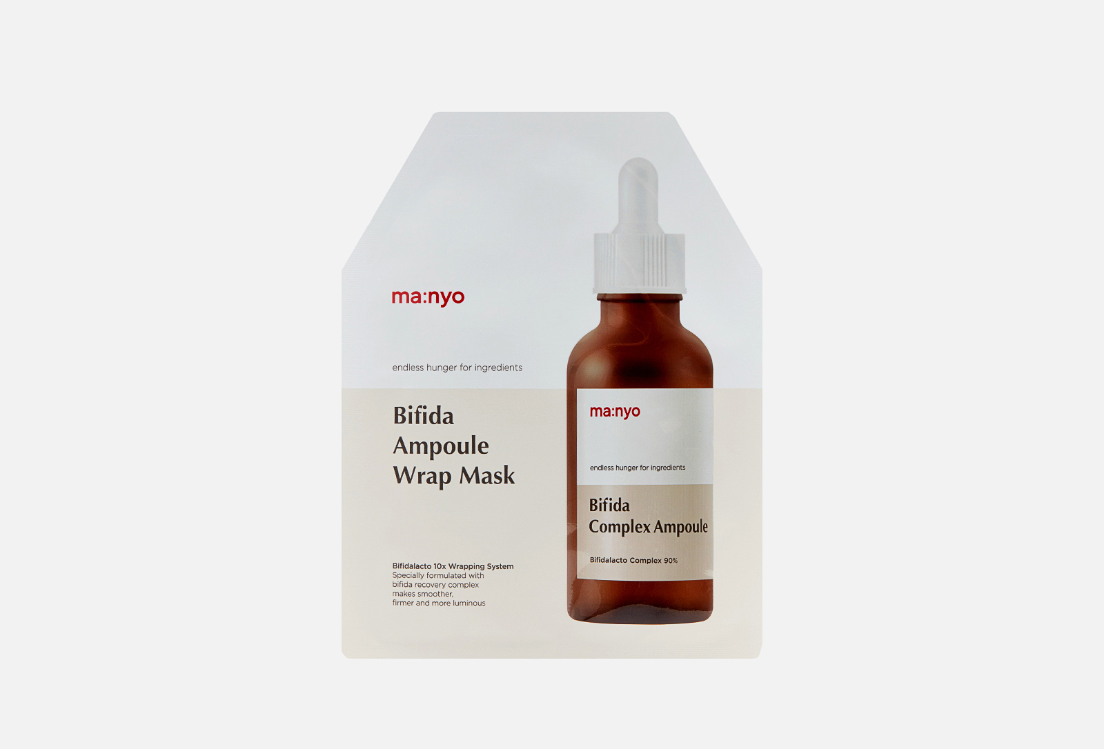 Ma:nyo Гидрогелевая маска для лица Bifida Ampoule Wrap Mask 1 шт ...