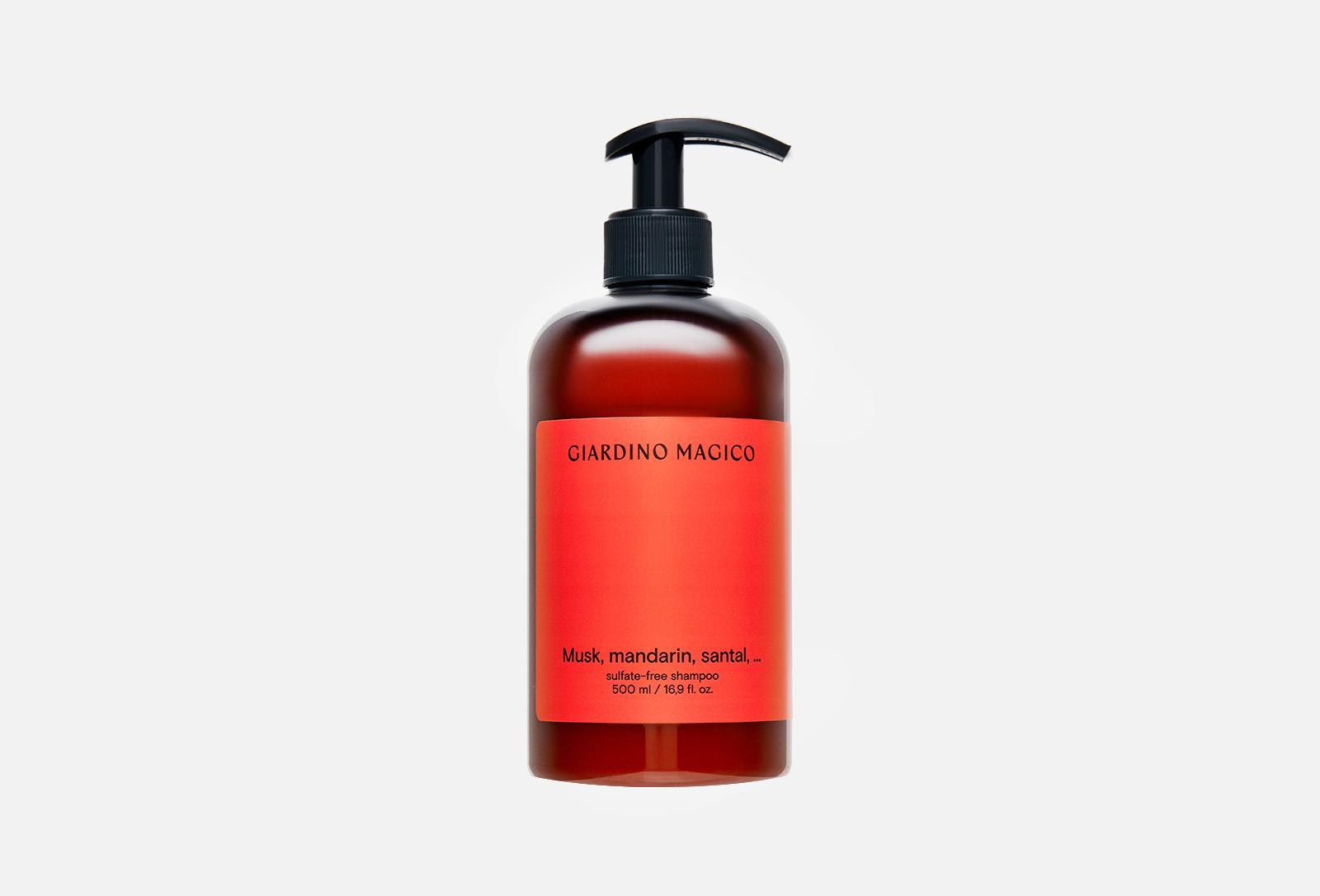 GIARDINO MAGICO Бессульфатный шампунь для волос Musk, mandarin, santal ...