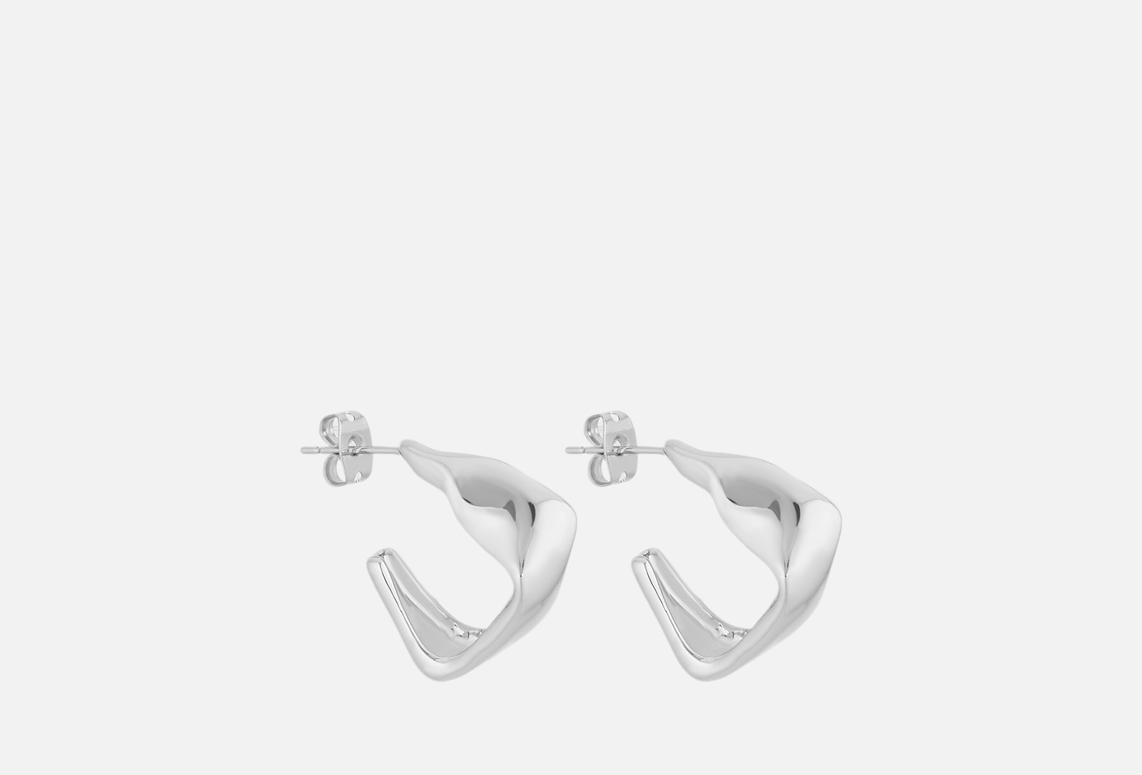 YOU JEWEL Серьги базовые Hype silver 2 шт — купить, цена в Москве