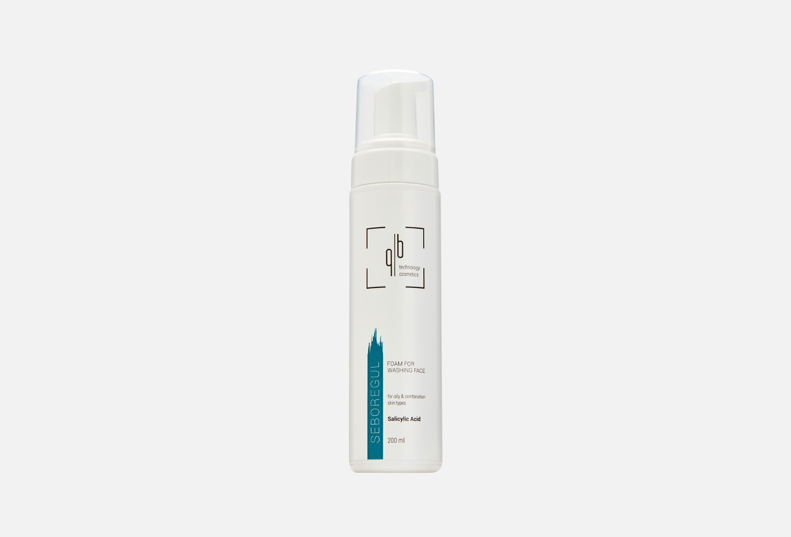 QB TECHNOLOGY COSMETICS Пенка очищающая Seboregul 200 мл — купить, цена ...