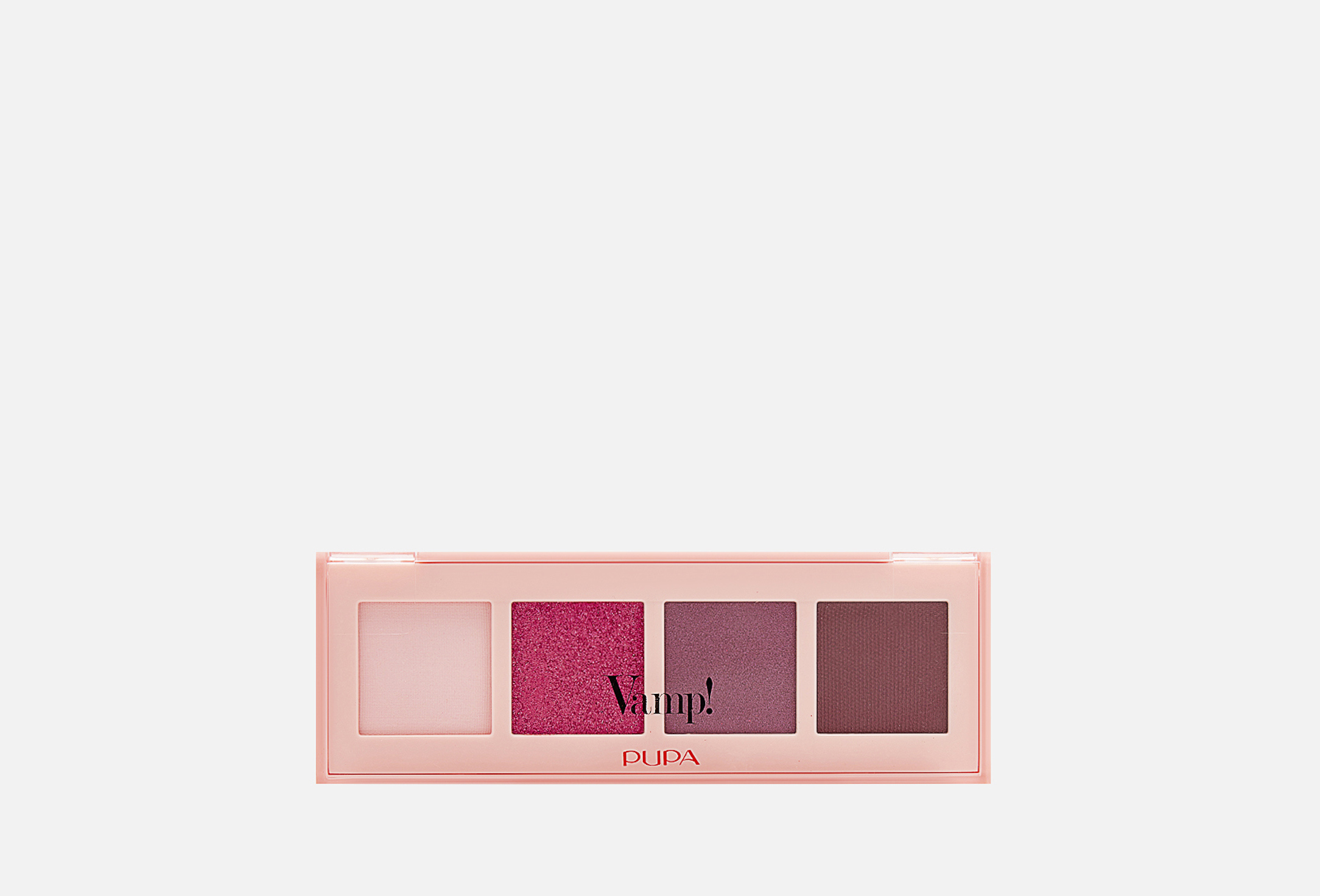 Pupa Палетка теней VAMP! 4 EYESHADOWS PALETTE 04, Яркая слива 5.2 г ...