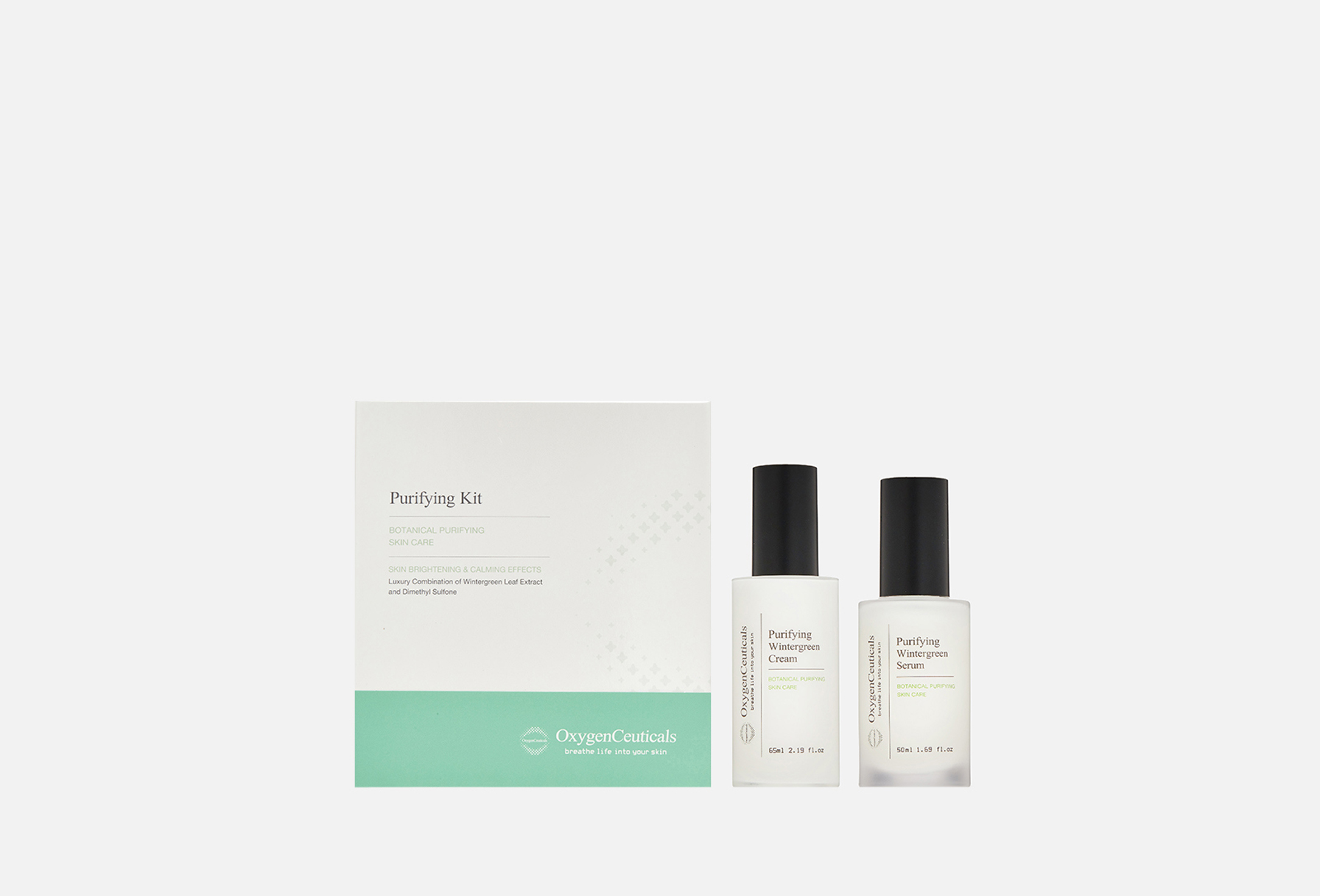 OxygenCeuticals Набор для проблемной кожи лица: сыворотка и крем Purifying Kit 2 шт — купить ...