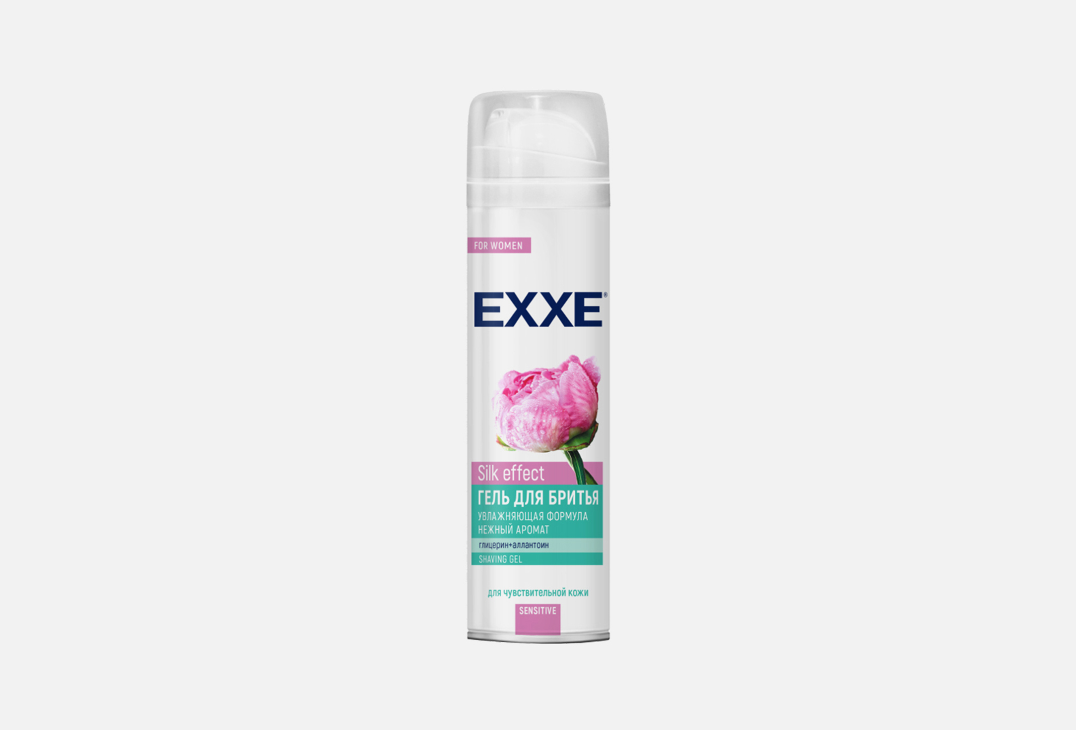 Exxe ГЕЛЬ ДЛЯ БРИТЬЯ SENSITIVE SILK EFFECT 200 мл — купить, цена в Москве