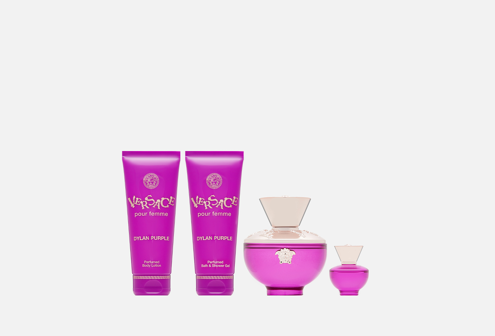 Versace Подарочный набор Dylan purple 4 шт — купить, цена в Москве