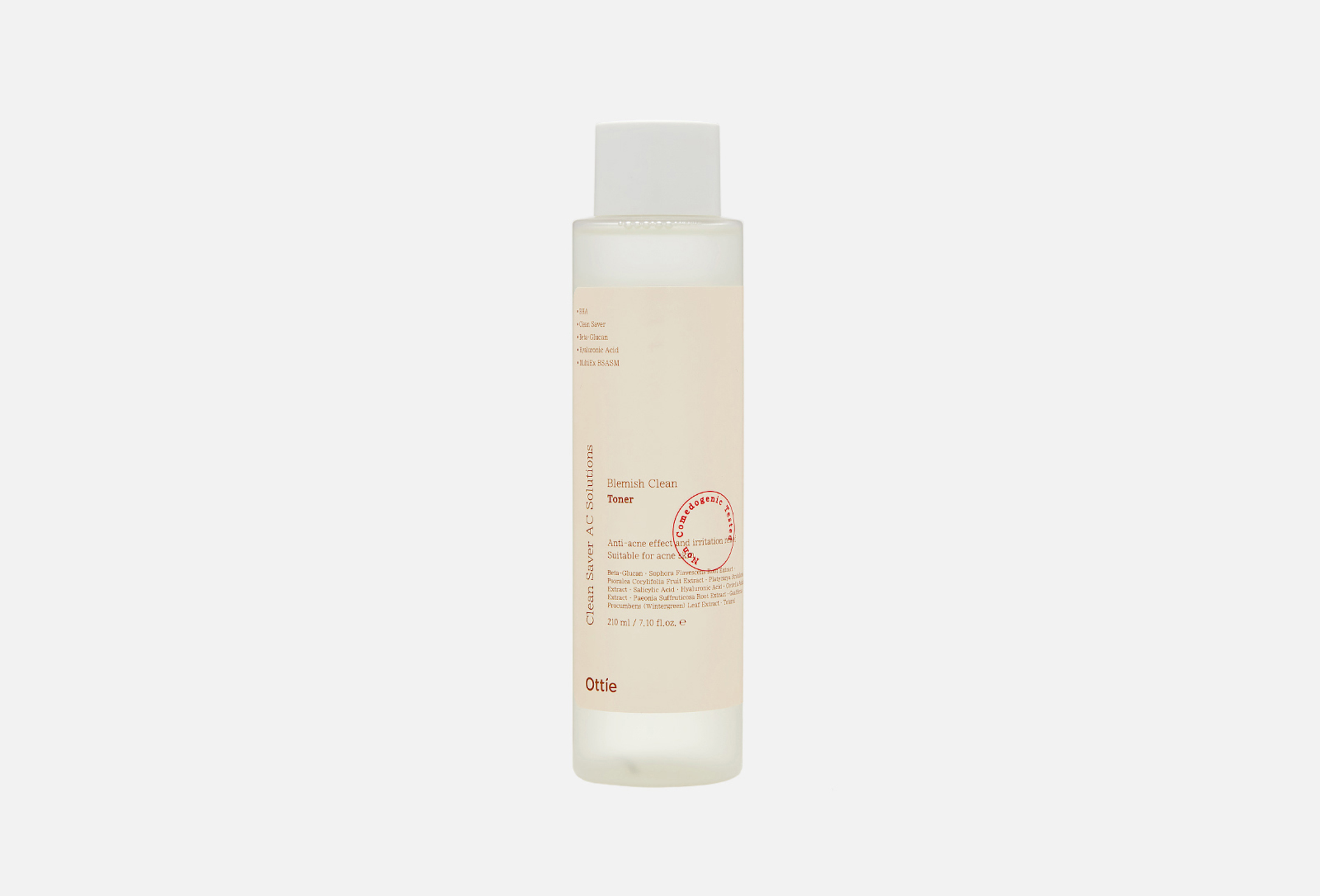 Ottie Тонер для проблемной кожи лица Blemish Clean Toner 210 мл ...