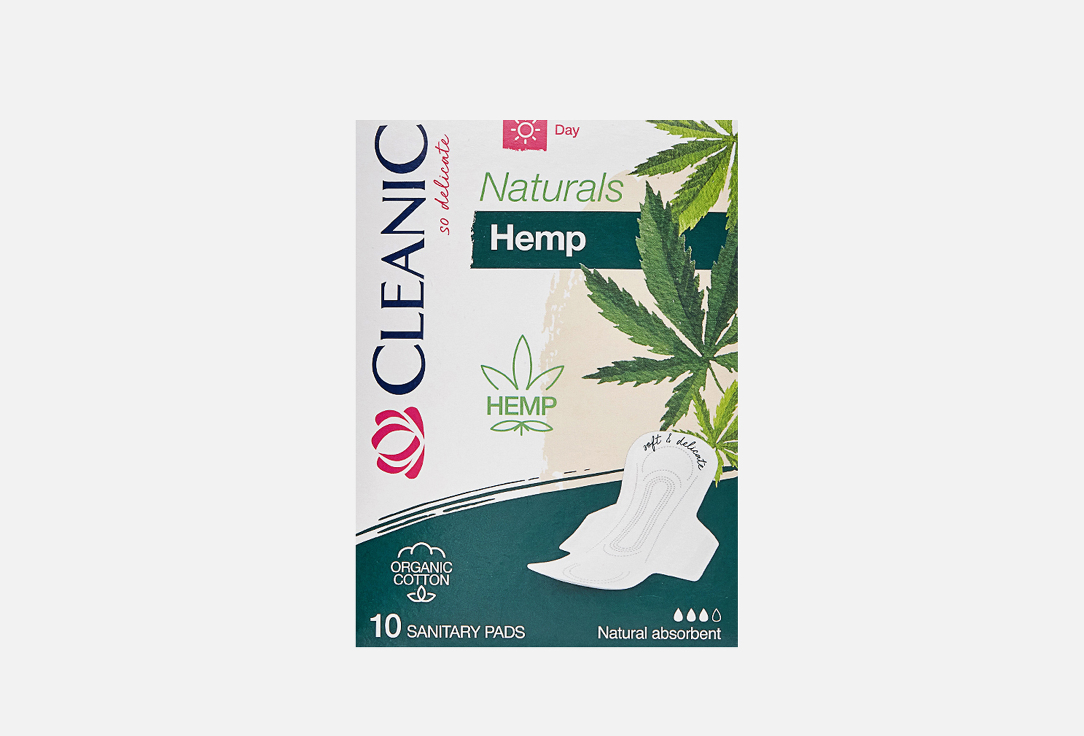 Cleanic Прокладки гигиенические Naturals Organic Cotton&Hemp 10 шт ...