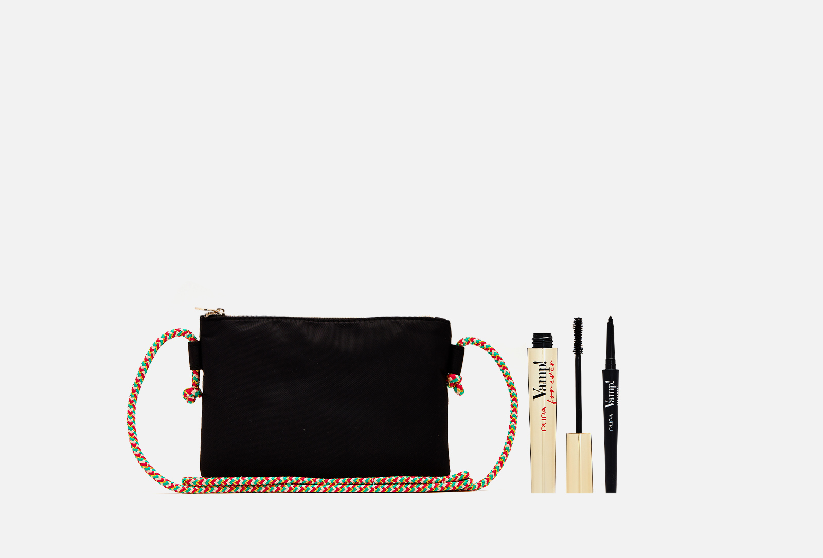 Pupa Набор для макияжа KIT VAMP!FOREVER mascara + VAMP! EYE PENCIL 1 шт ...