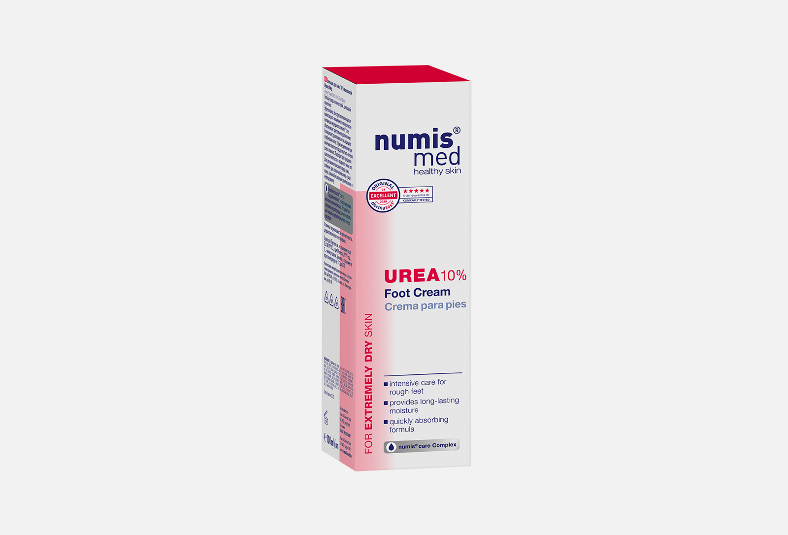 Numis med Крем для ног Foot Cream UREA 10% 100 мл — купить, цена в Москве