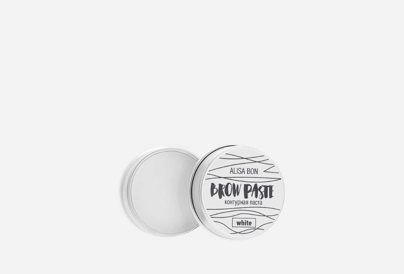 Alisa Bon Контурная паста для бровей BROW PASTE 085,белый 10 г — купить ...