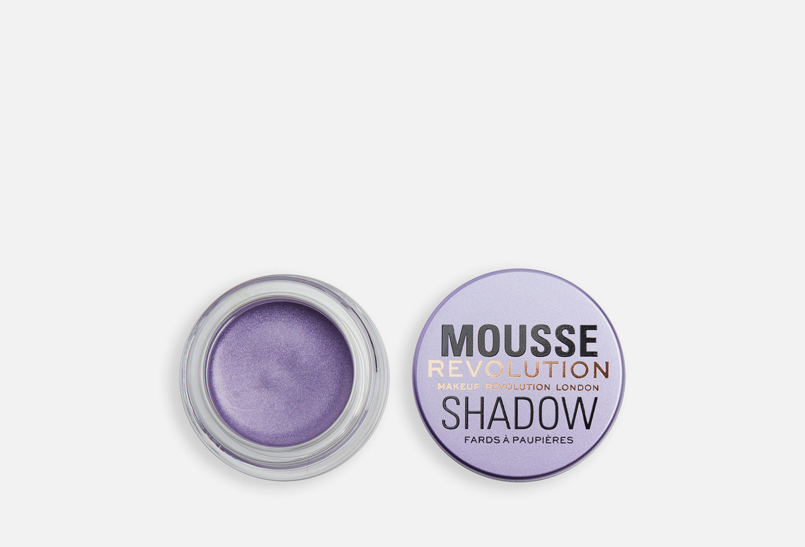 MakeUp Revolution Кремовые тени для глаз MOUSSE SHADOW Lilac 4 г ...