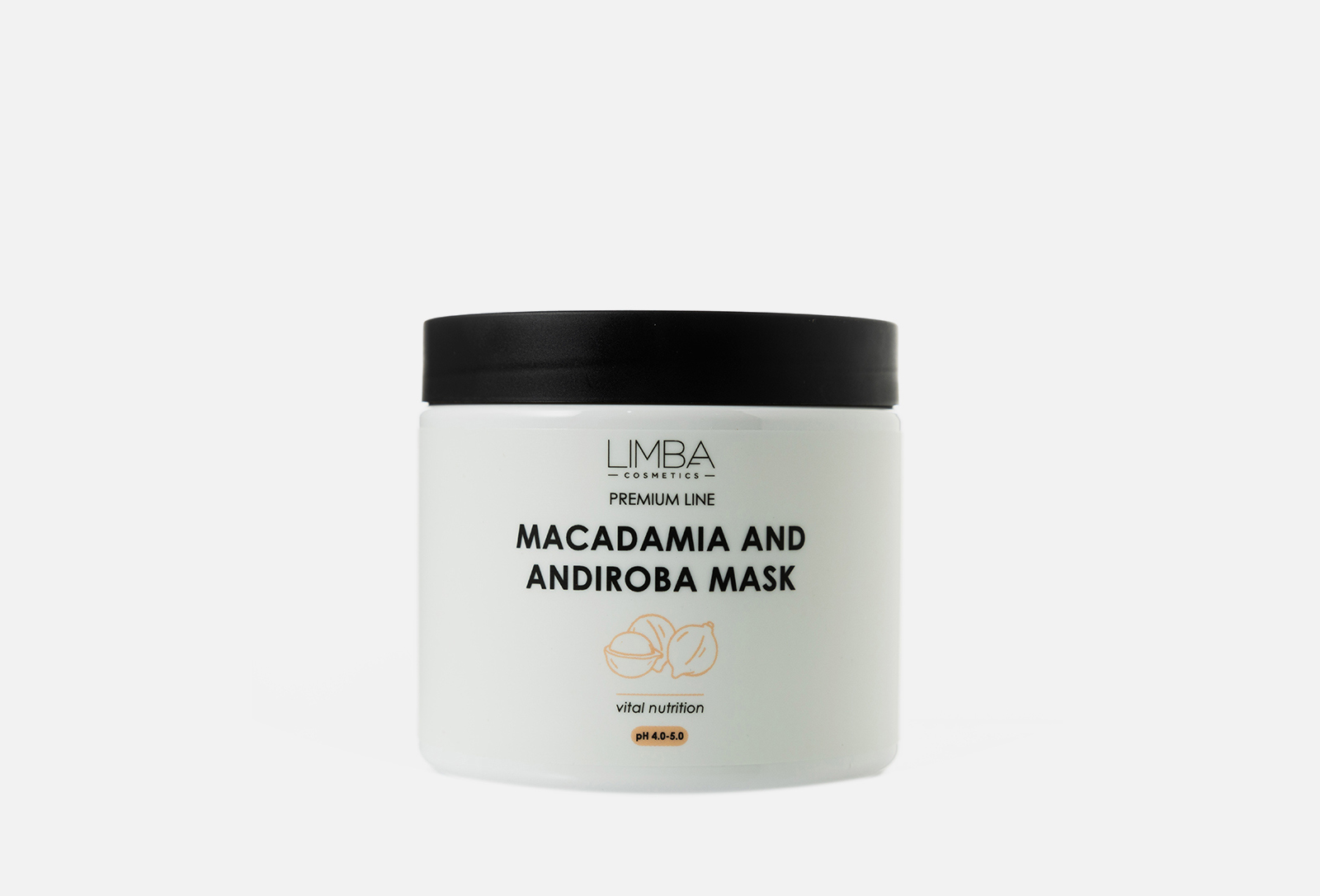 Limba Cosmetics Питательная маска для волос Premium Line Macadamia and ...