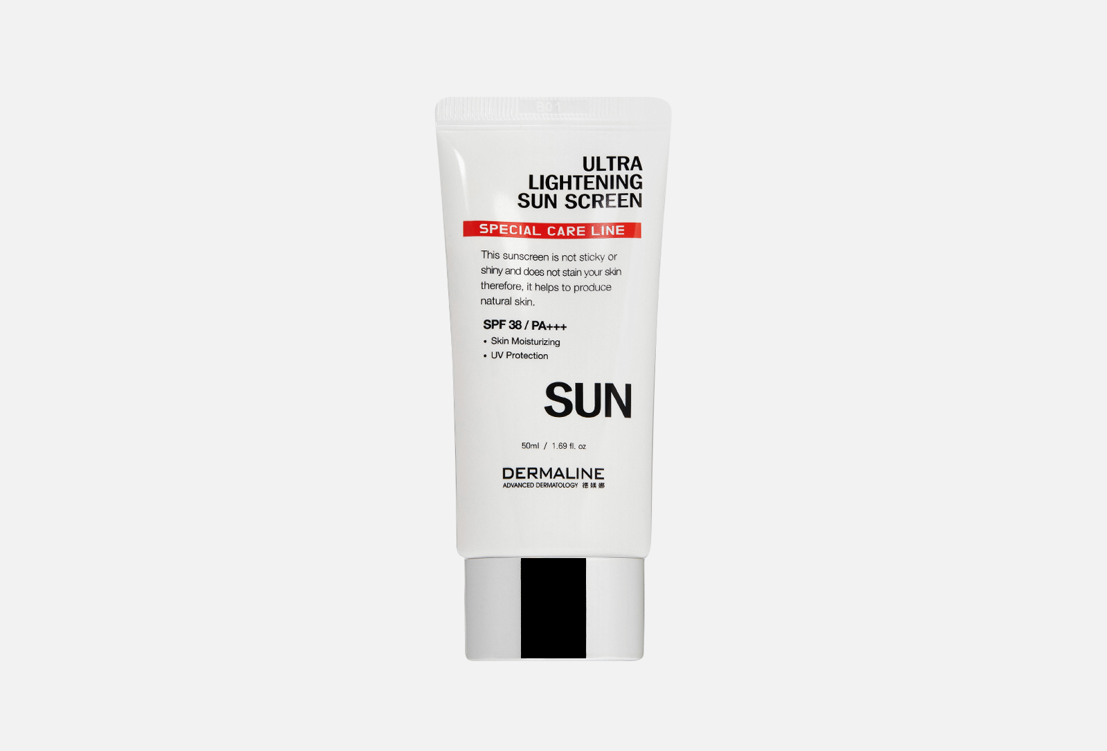 Dermaline солнцезащитный Крем для лица SPF 38+ ULTRA LIGHTENING 50 мл ...
