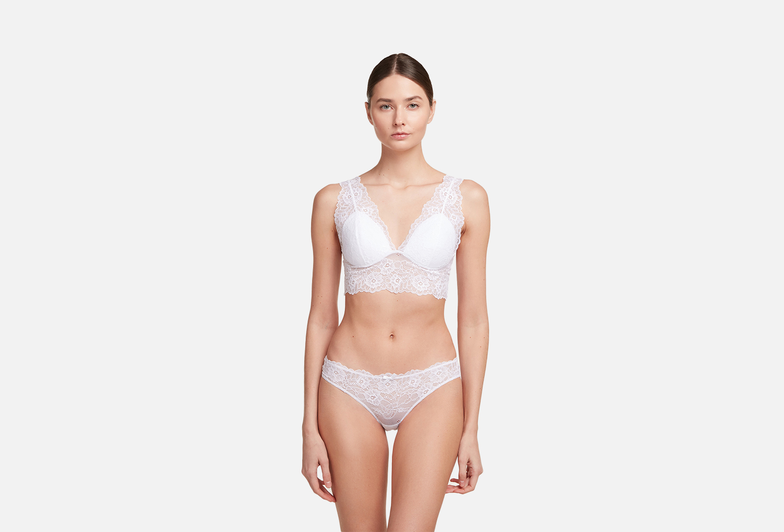 INNAMORE Слипы Basic Lace bianco Bianco M — купить в Москве