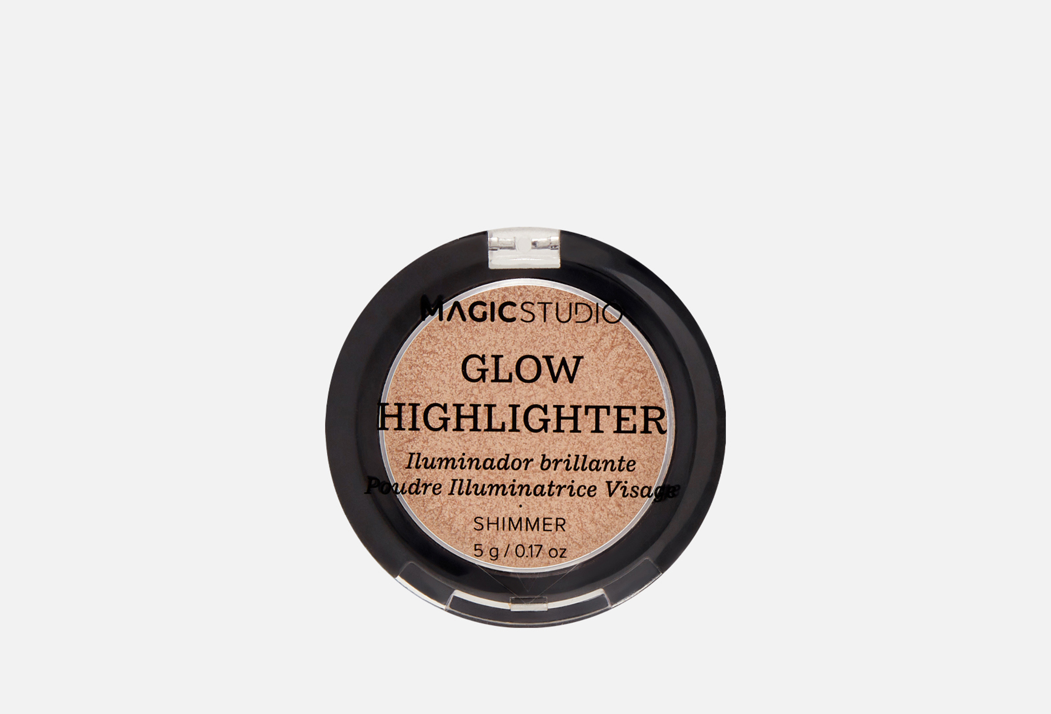 MAGIC STUDIO Мерцающий хайлайтер для лица gold ESSENTIAL HIGHLIGHTER ...