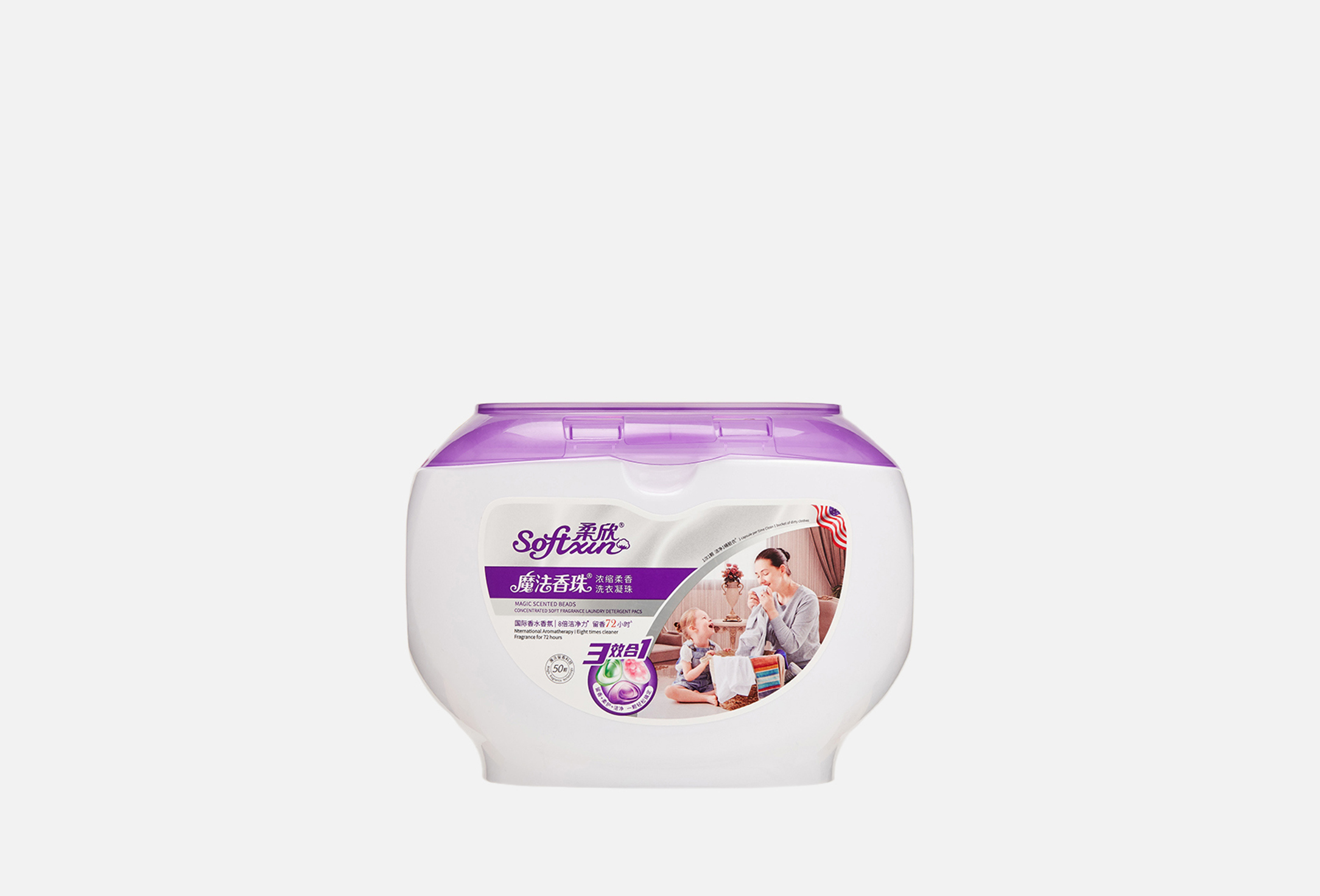 Softxin Капсулы для стирки soft fragrabce 50 шт — купить, цена в Москве