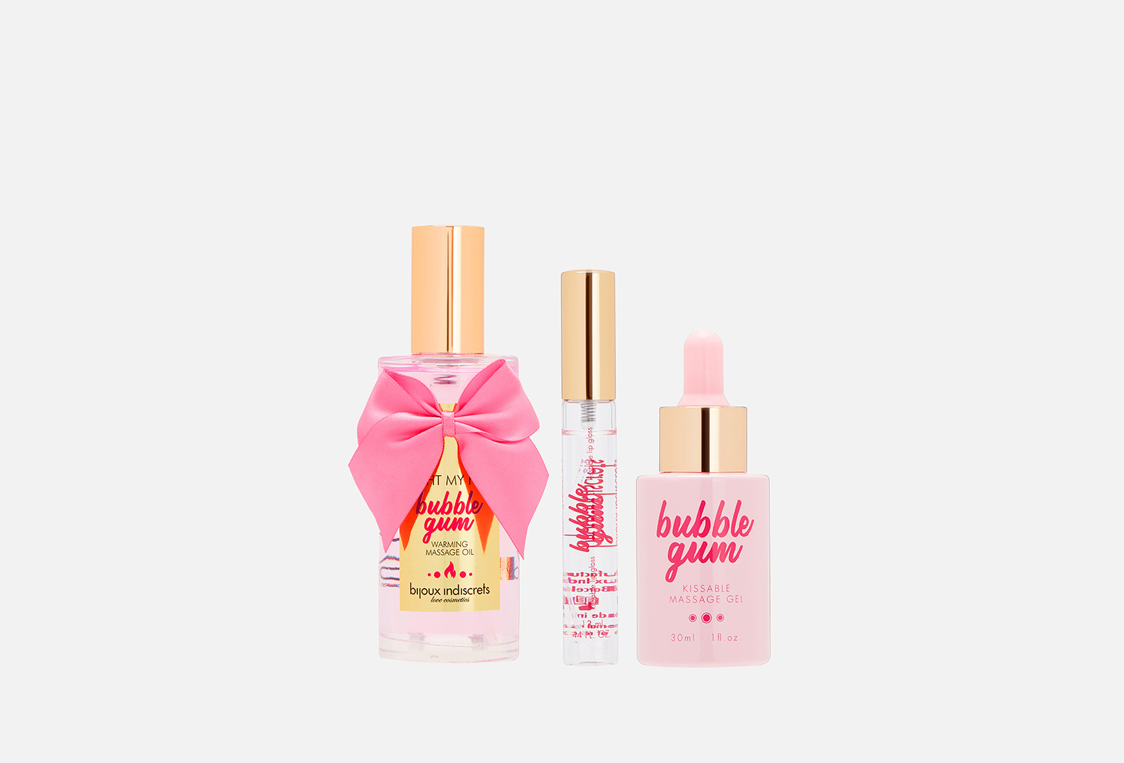 Bijoux Indiscrets Подарочный набор Bubblegum Play Kit 3 шт — купить, цена в Москве