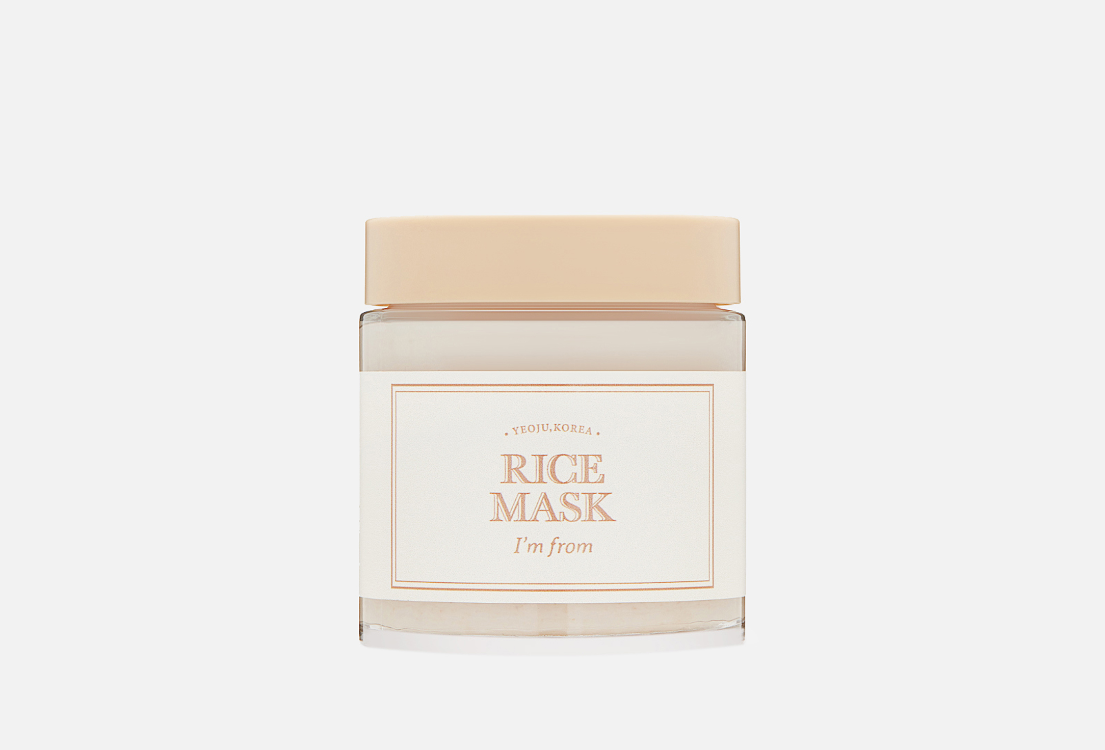 I'M FROM Очищающая маска для лица Rice mask 110 г — купить, цена в Москве