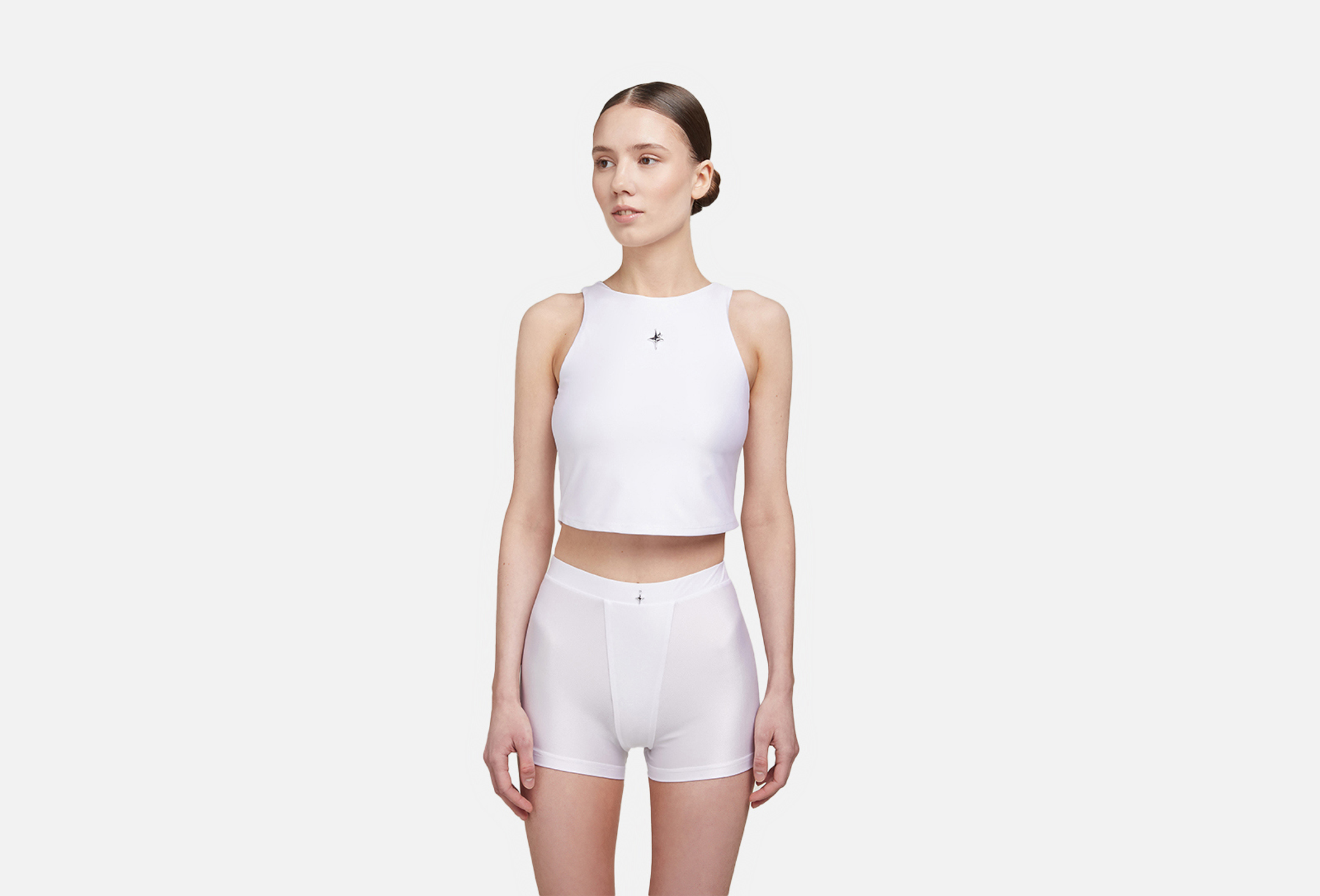 by MSH Майка Basic Shine Белый L — купить, цена в Москве