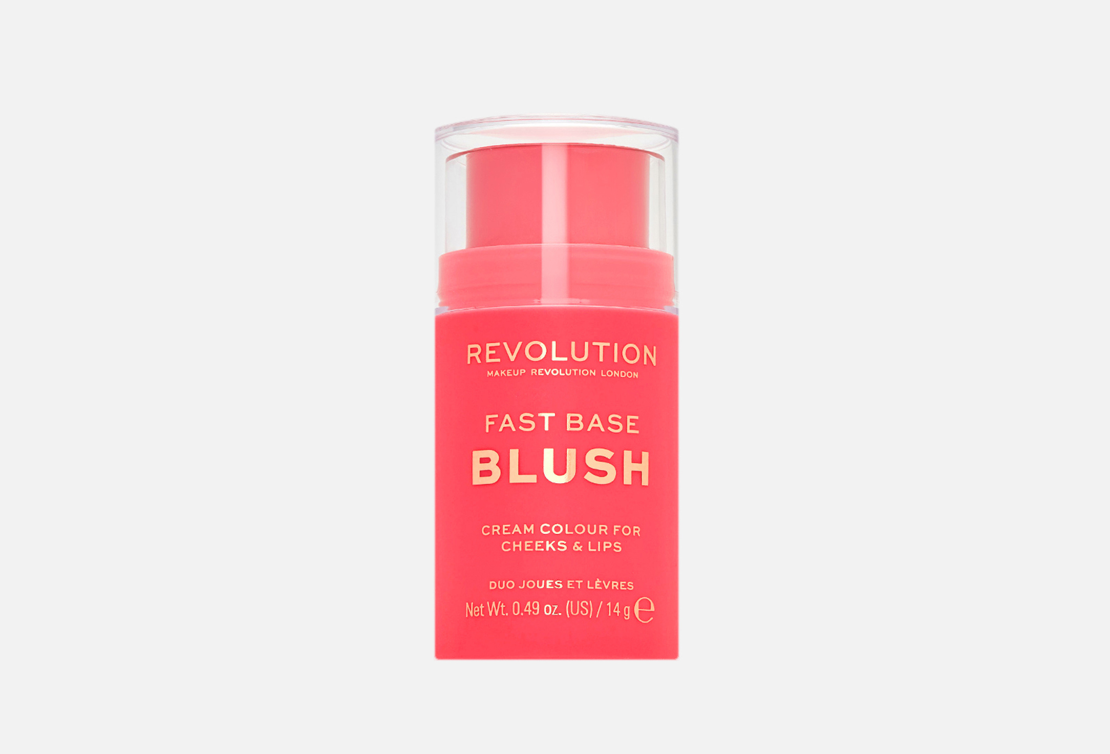 MakeUp Revolution РУМЯНА В СТИКЕ для лица Fast Base Blush Stick Rose 14 ...